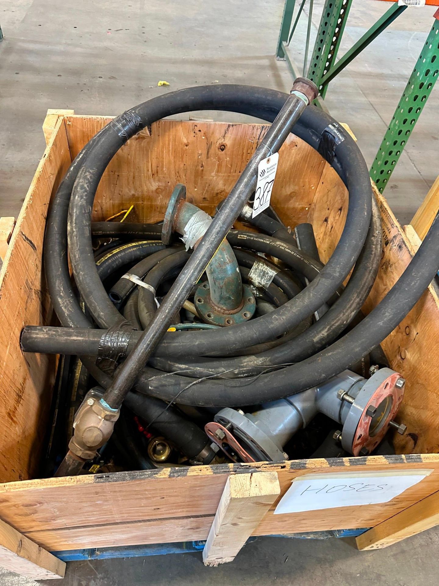 INDUSTRIAL SCRAP METAL, PIPING, HOSES, & ENERPAC HYDRAULIC CYLINDER ...