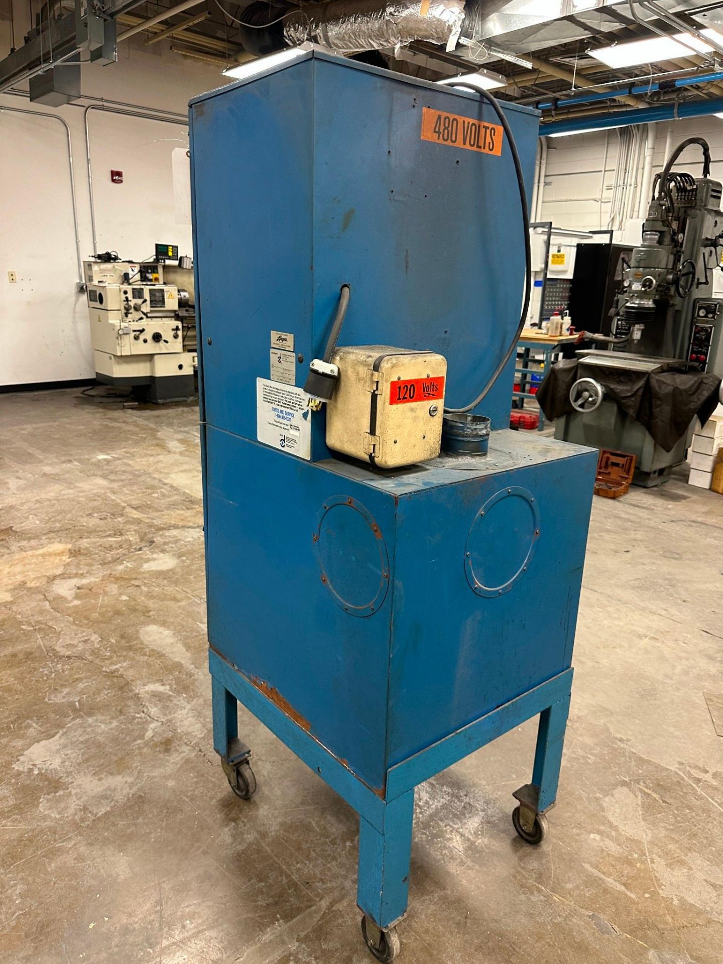 DONALDSON TORIT INDUSTRIAL DUST COLLECTOR MODEL VS550 SPECIFICATIONS ...