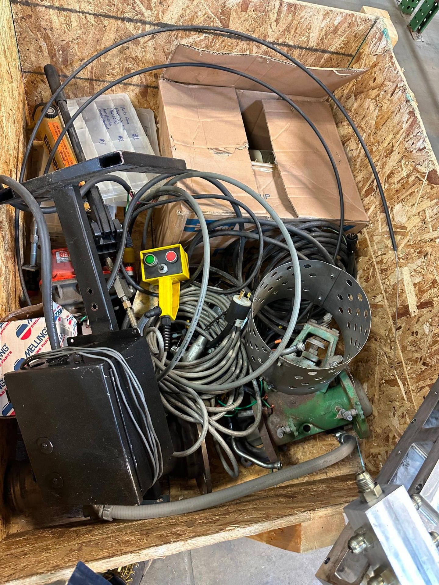 INDUSTRIAL SCRAP METAL, PIPING, HOSES, & ENERPAC HYDRAULIC CYLINDER ...
