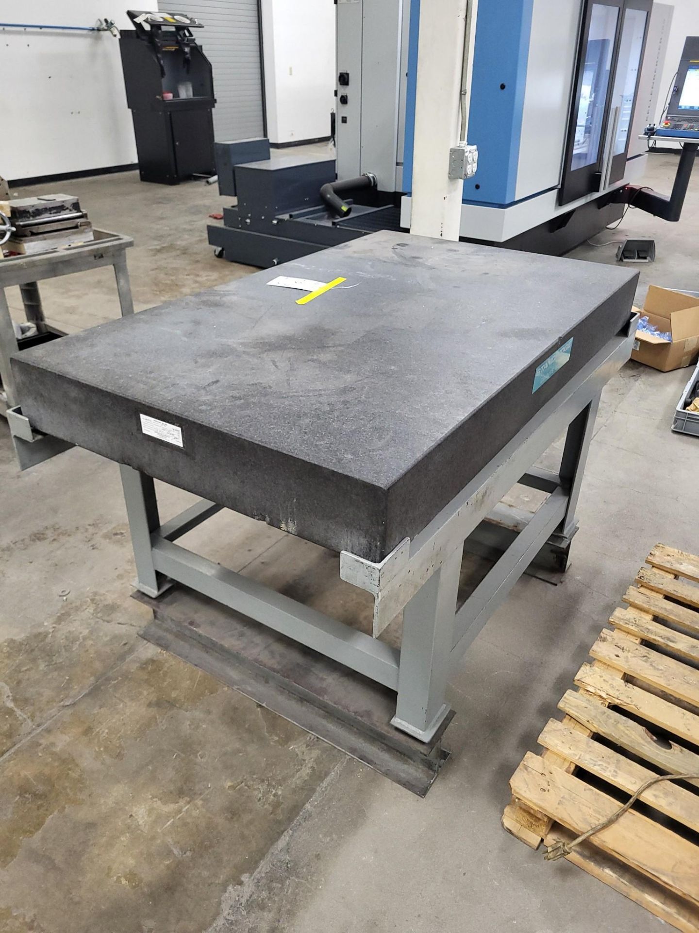 STANDRIDGE GRANITE CORP. GRANITE SURFACE PLATE AND HEAVY DUTY STEEL ...