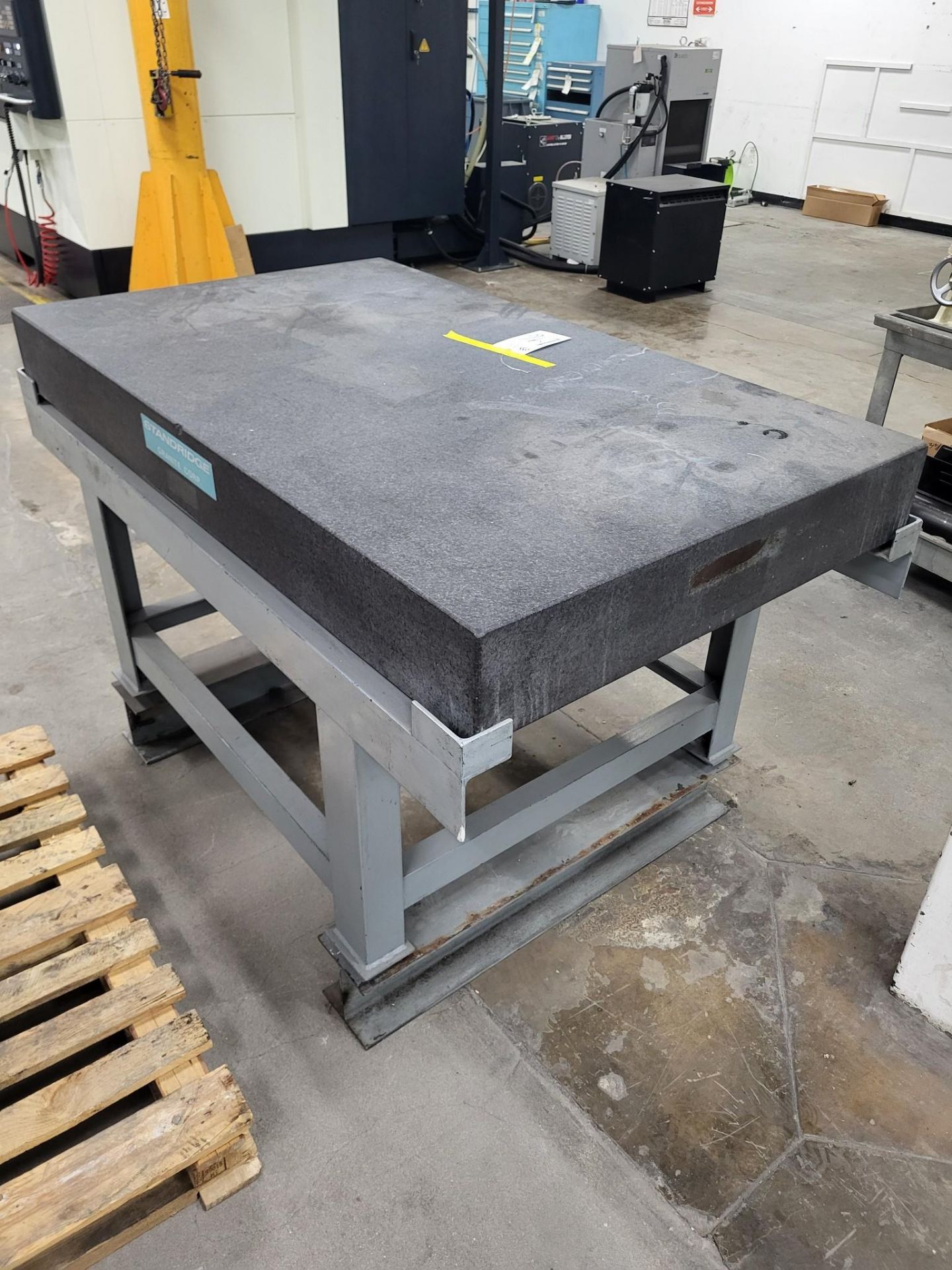 STANDRIDGE GRANITE CORP. GRANITE SURFACE PLATE AND HEAVY DUTY STEEL ...