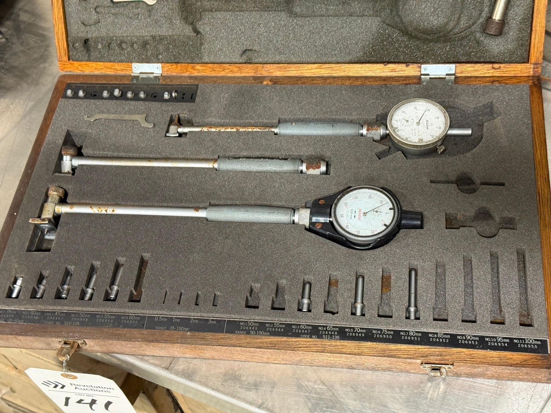 MITUTOYO DIAL BORE GAUGE SET