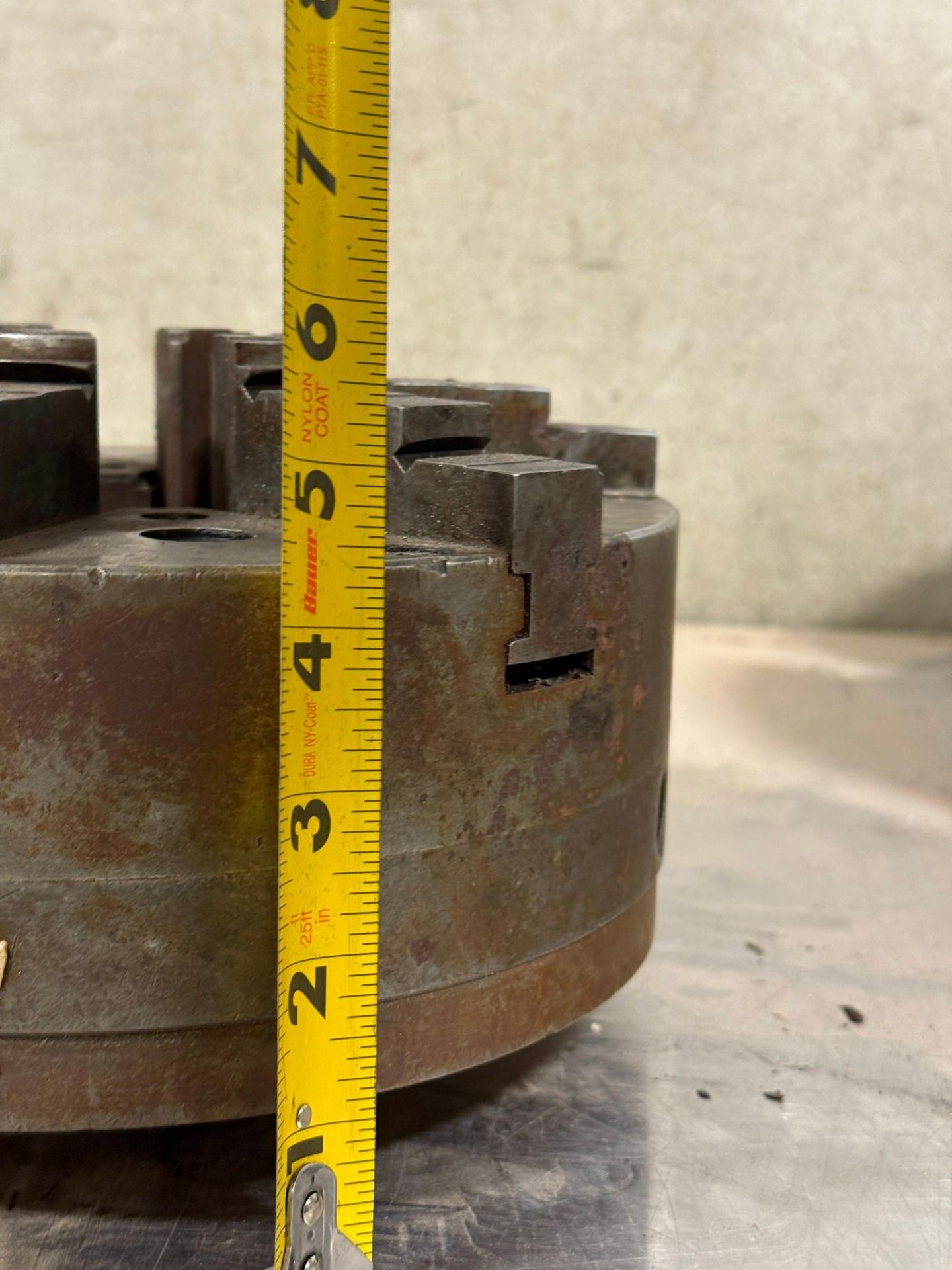 9" BUCK CHUCK, 6 JAW CHUCK