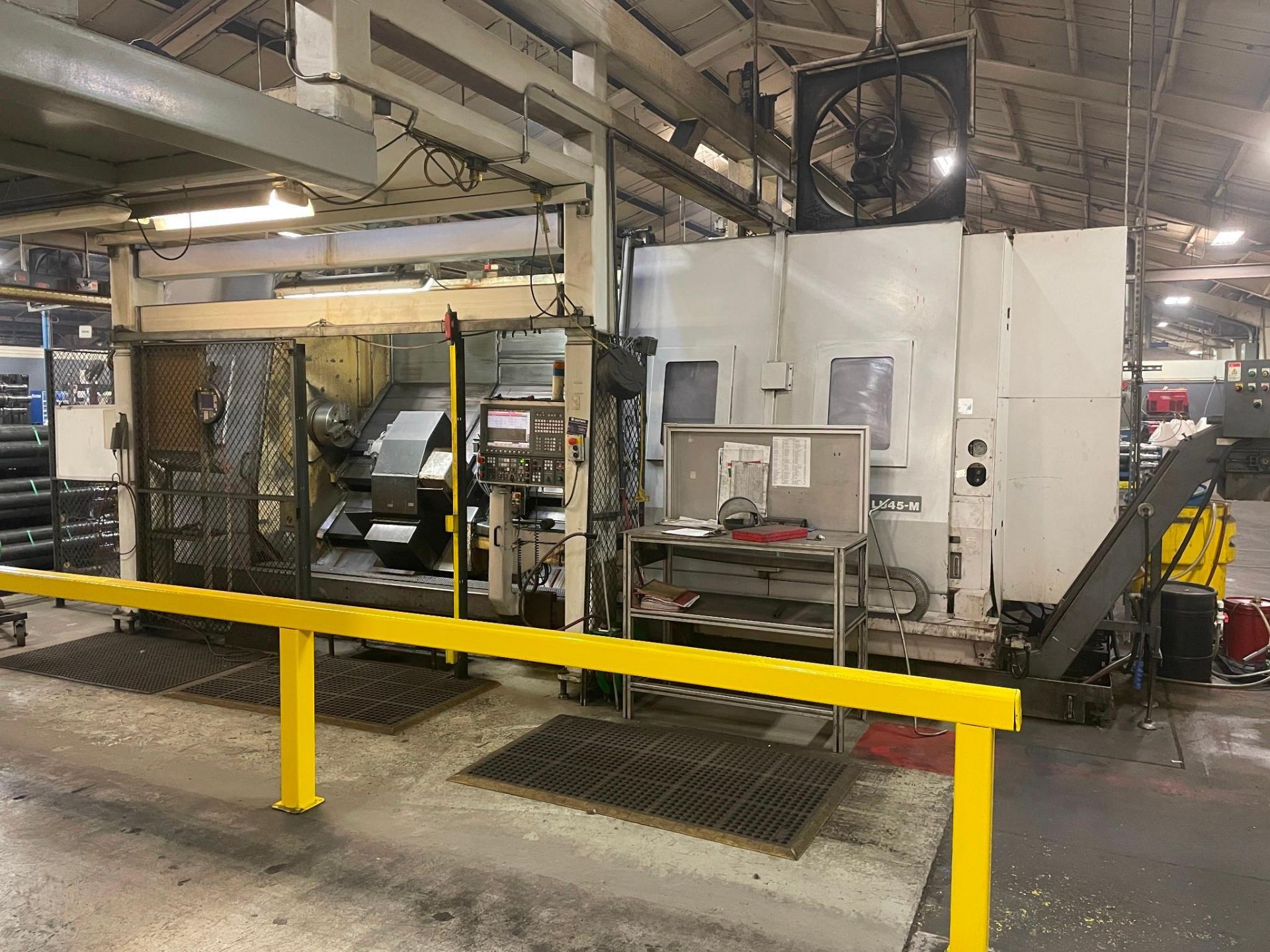 2010 OKUMA IMPACT LU45-IIM 3000MM CNC TURNING CENTER CHUCK SIZE: 15 ...