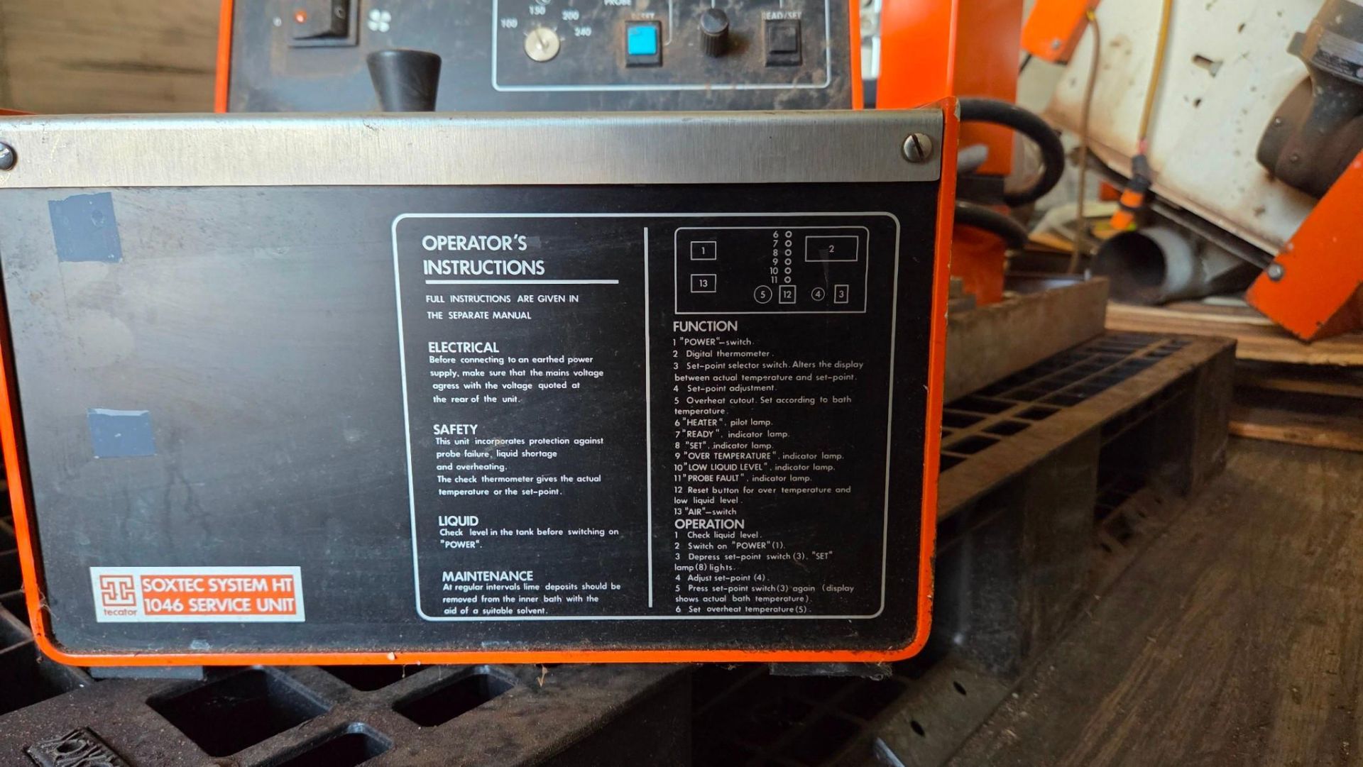 SINAR TECHNOLOGY 6070-BEANPRO MOISTURE ANALYSER & SOXTEC 1043 FAT ...