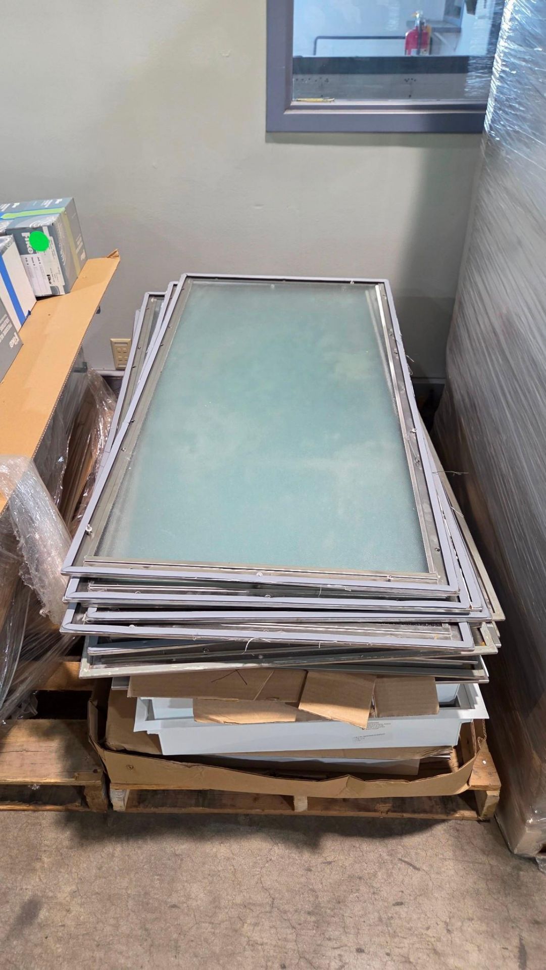 (9) PALLETS OF L11 LIGHTING FIXTURES & FIKE PRESSURE RELIEF BURSTING ...