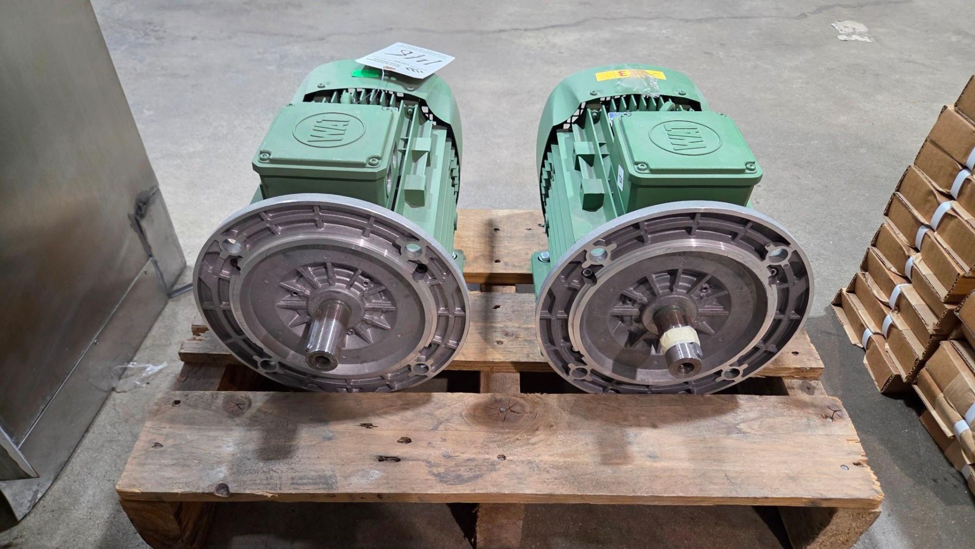 (2) WAT 4 KW ELECTRIC MOTORS