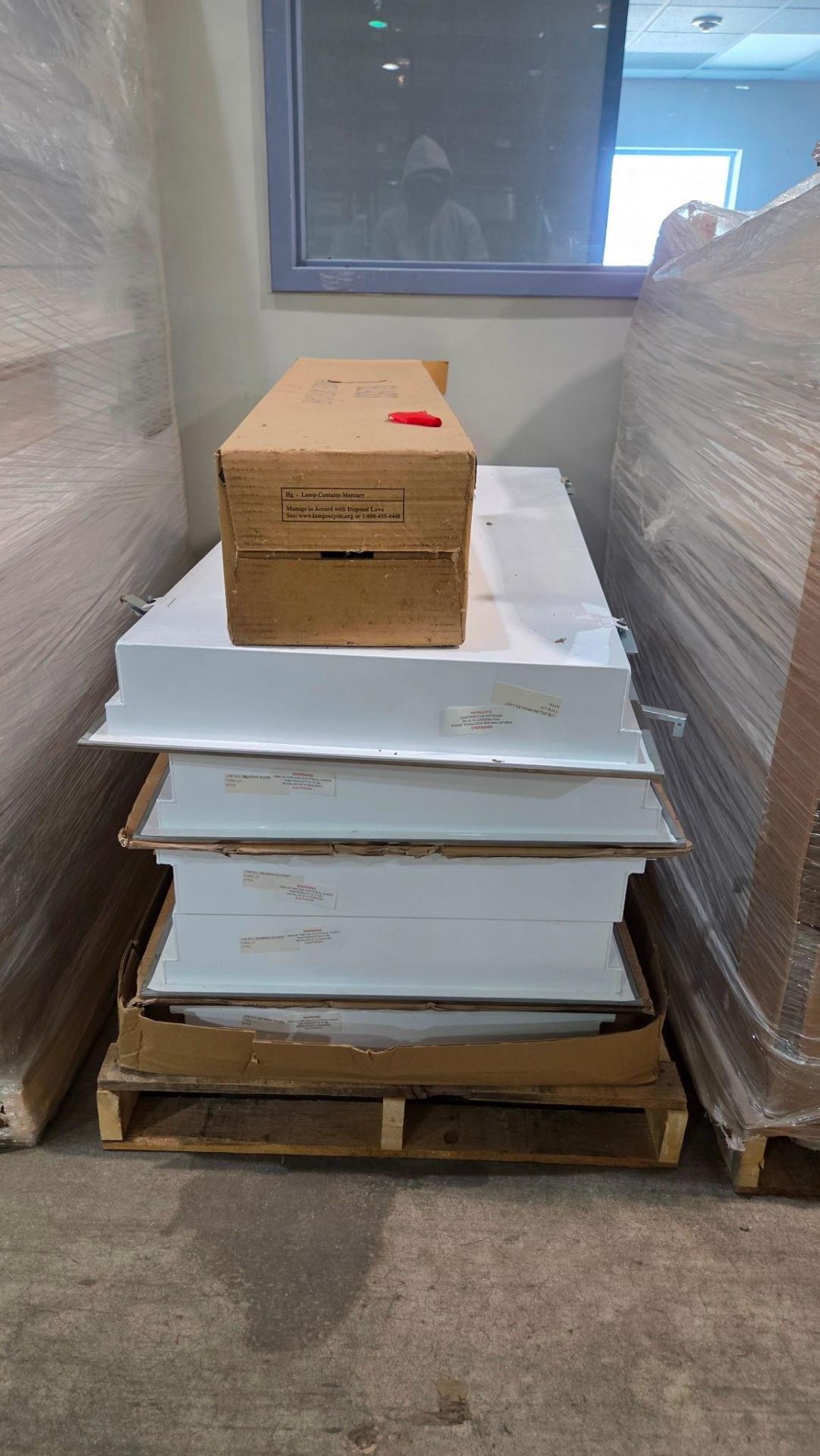 (9) PALLETS OF L11 LIGHTING FIXTURES & FIKE PRESSURE RELIEF BURSTING ...