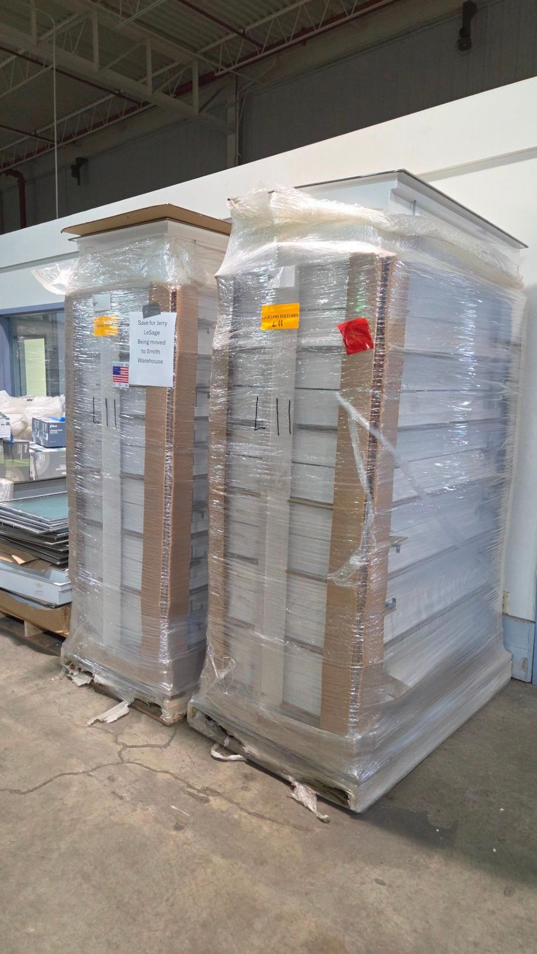 (9) PALLETS OF L11 LIGHTING FIXTURES & FIKE PRESSURE RELIEF BURSTING ...