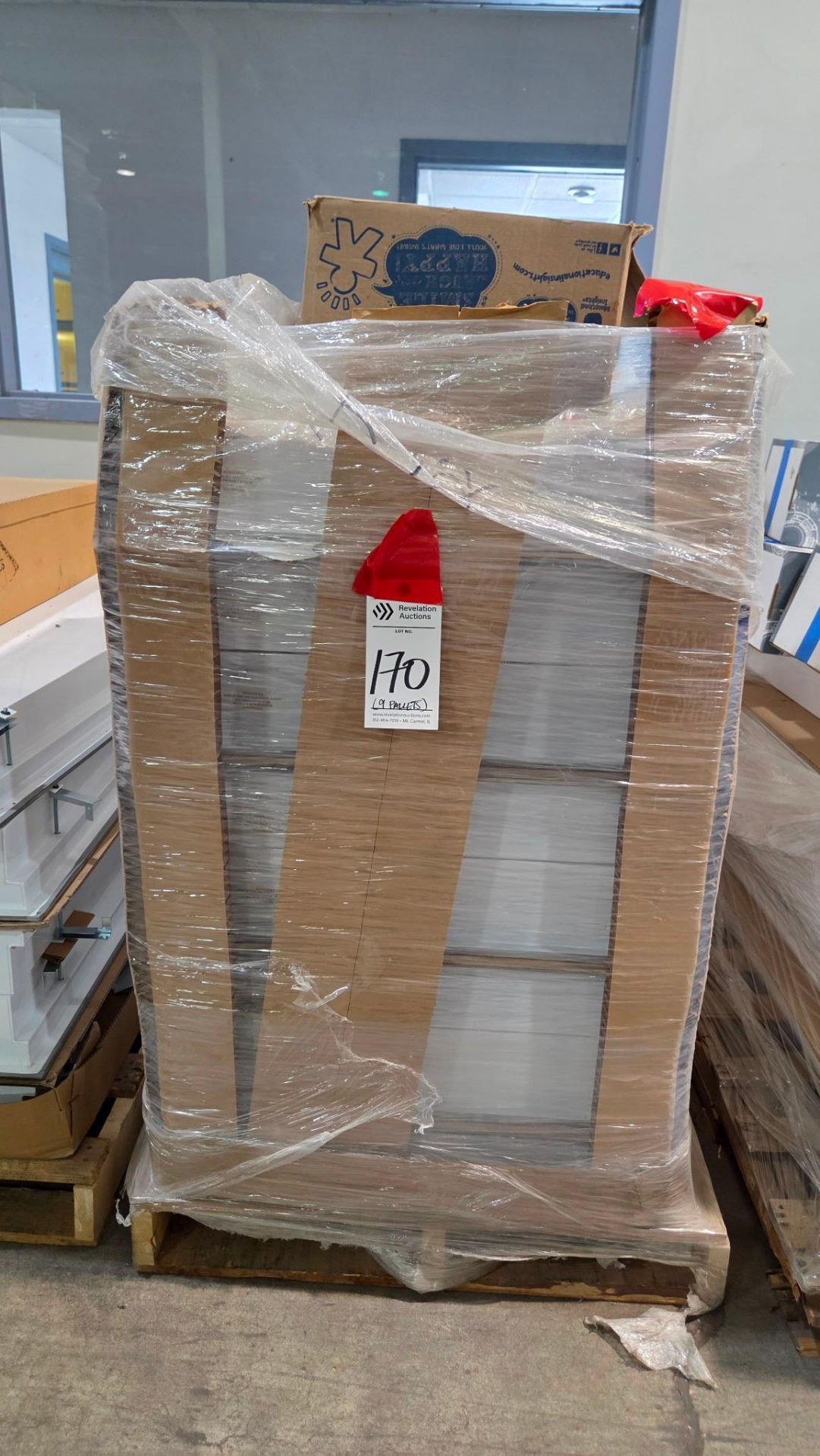 (9) PALLETS OF L11 LIGHTING FIXTURES & FIKE PRESSURE RELIEF BURSTING ...