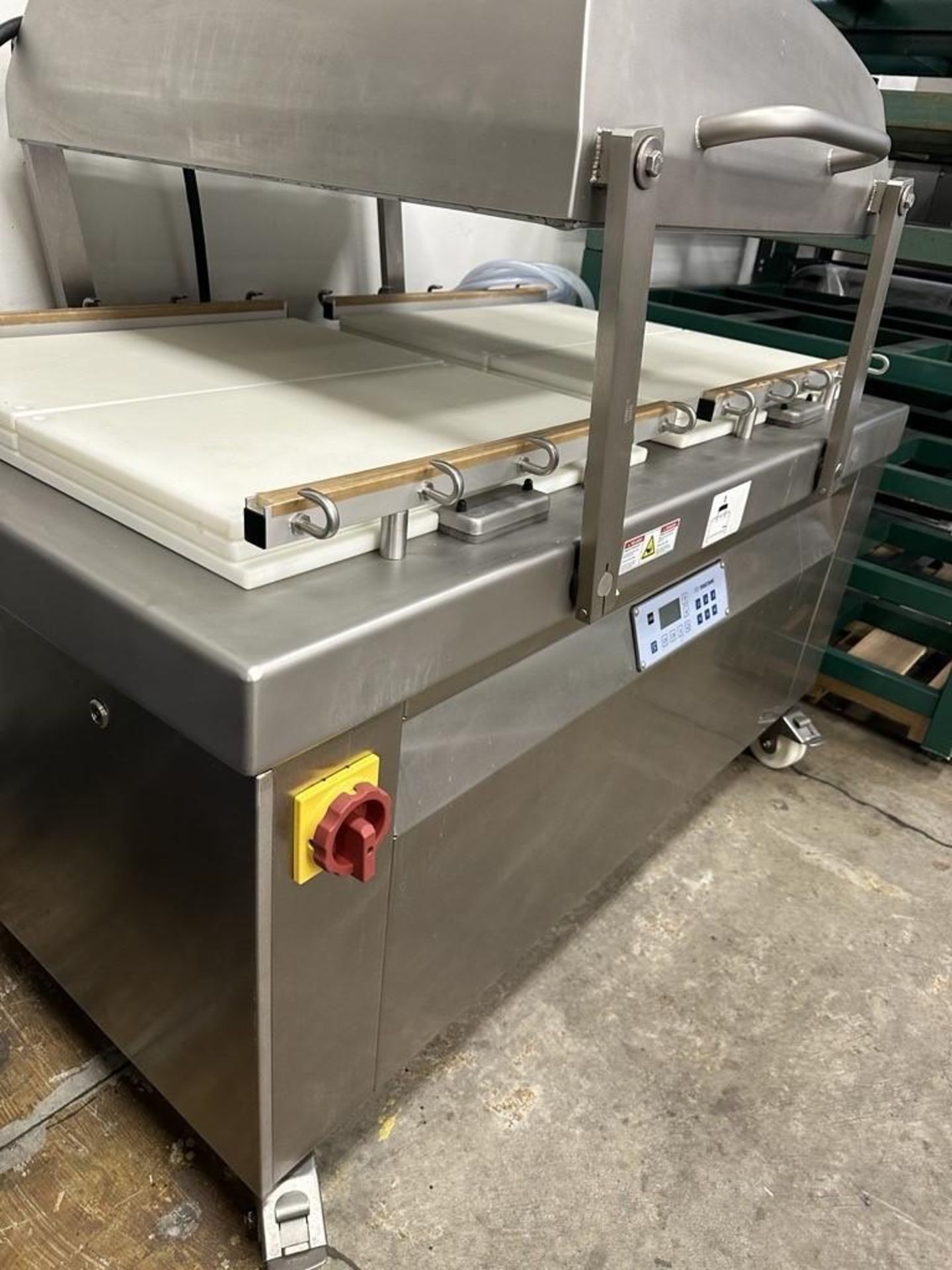 2017 MULTIVAC C500 DOUBLE CHAMBER VACUUM PACKAGING MACHINE -SEAL BAR ...