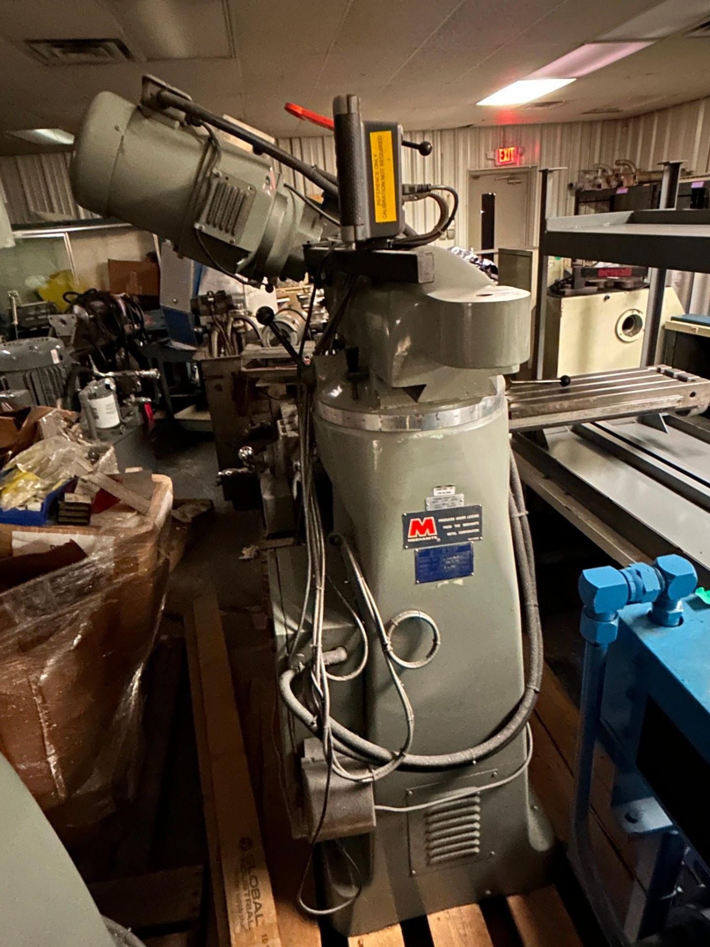 2006 SHARP LMV-50/DVS VERTICAL KNEE MILL KNEE MILL IS IN USED CONDITION ...