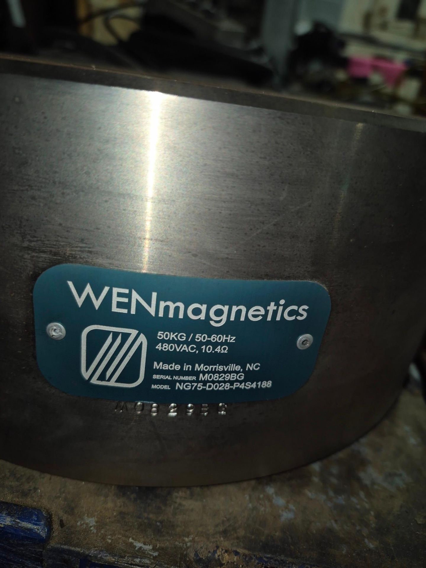WEN MAGNETICS ELECTRO-PERMANENT WORKHOLDING EQUIP SQUARE & RADIAL POLE ...