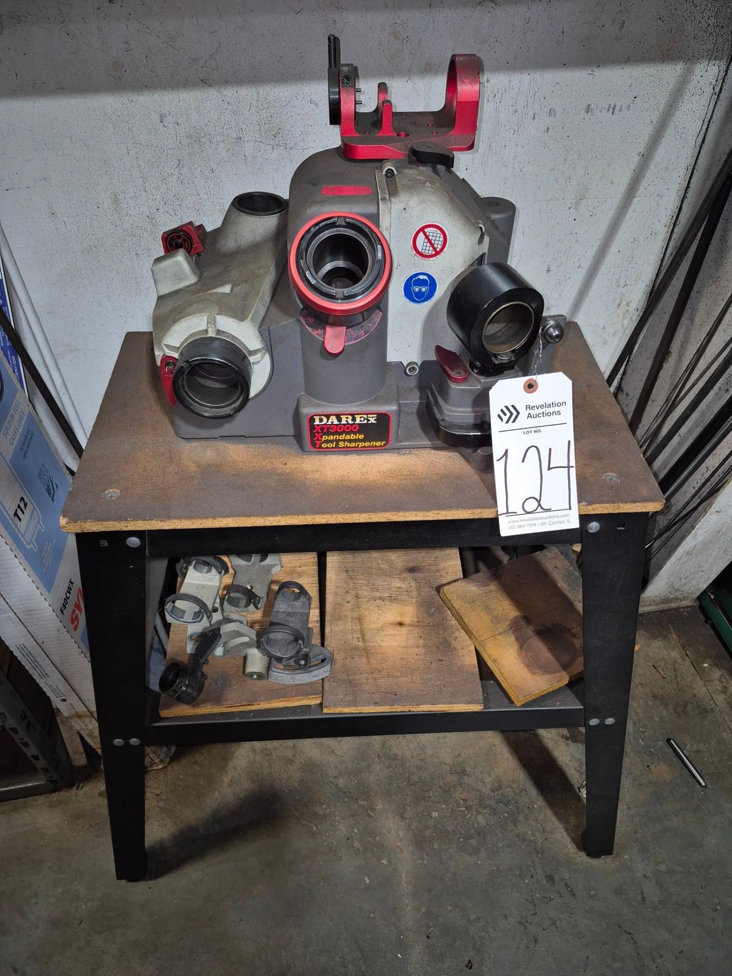 2008 DAREX XT3000 PRECISION INDUSTRIAL DRILL SHARPENER WITH STAND SN ...