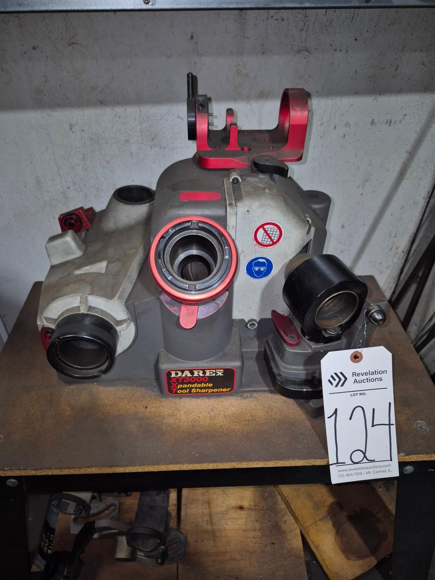 2008 DAREX XT3000 PRECISION INDUSTRIAL DRILL SHARPENER WITH STAND SN ...