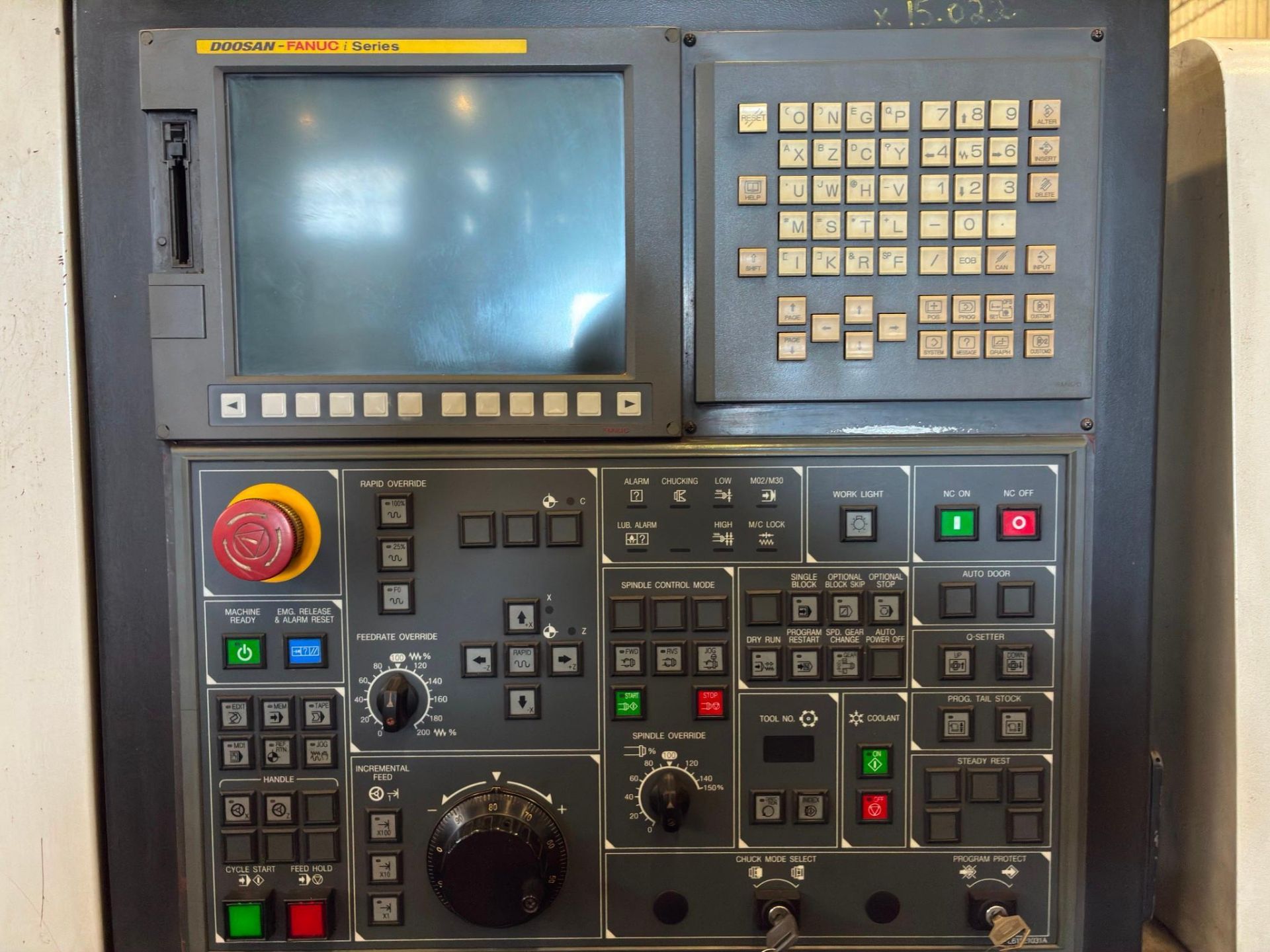 2012 DOOSAN PUMA 300C CNC LATHE / TURNING CENTER WITH LNS TURBO HB CHIP ...