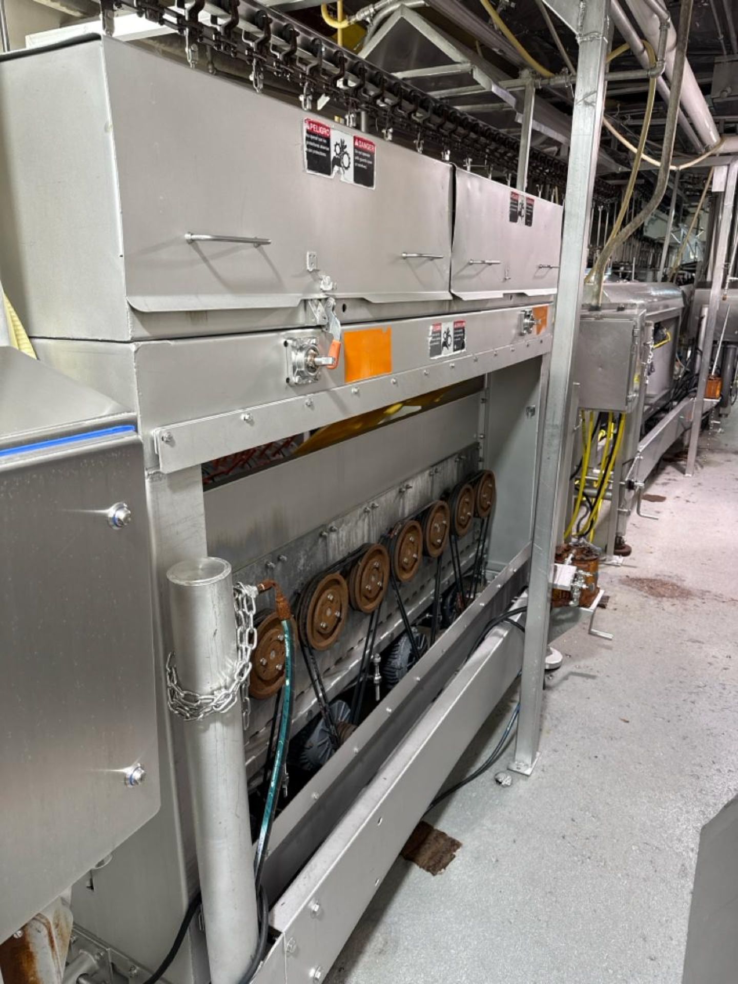 Prime Equipment Group counter rotating chicken picker, model RF-6, s/n ...