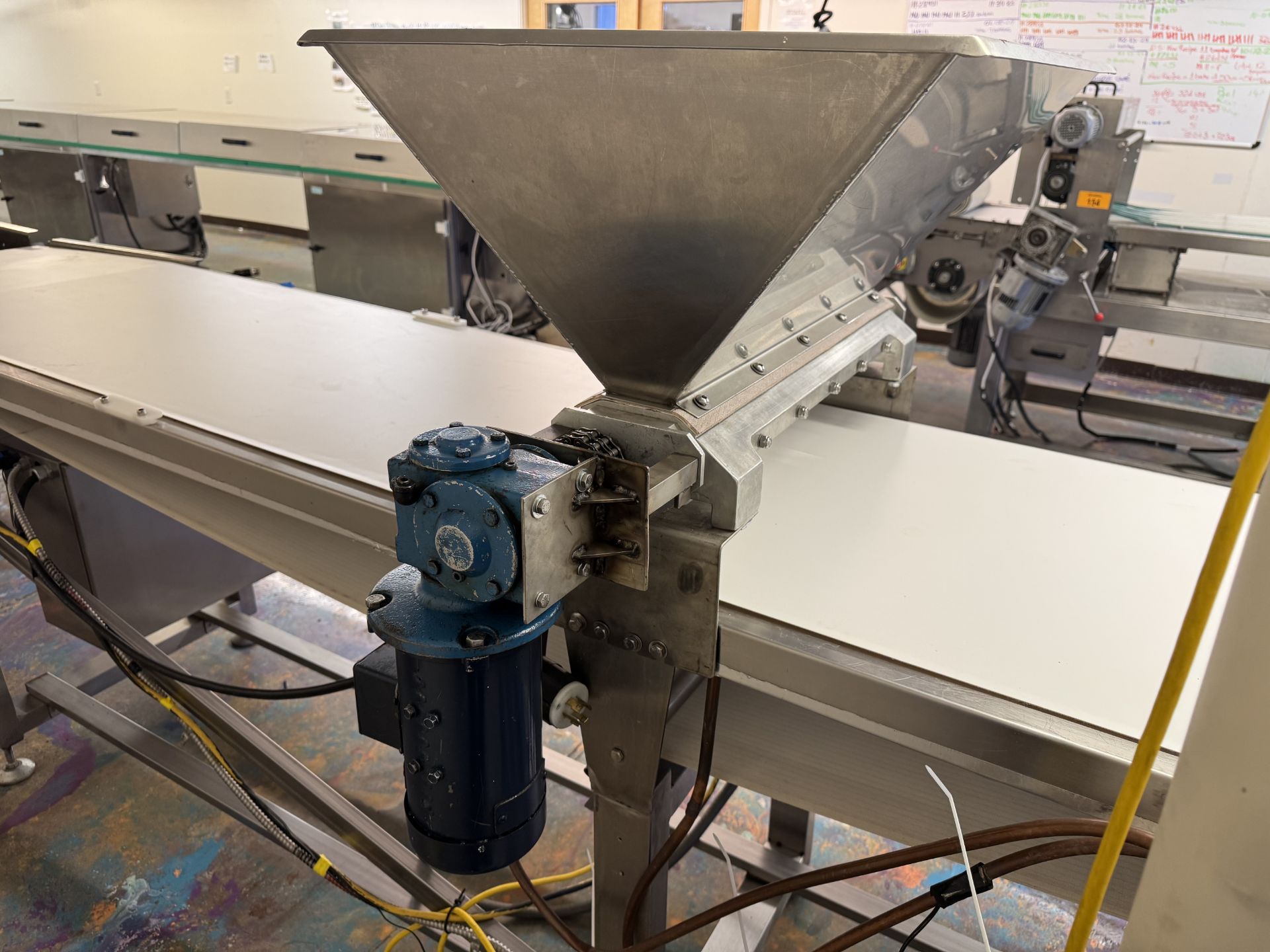Shanghai Candy Machine Chilled Conveyor w/ Nut Sprinkler, 156"l x 24"w ...