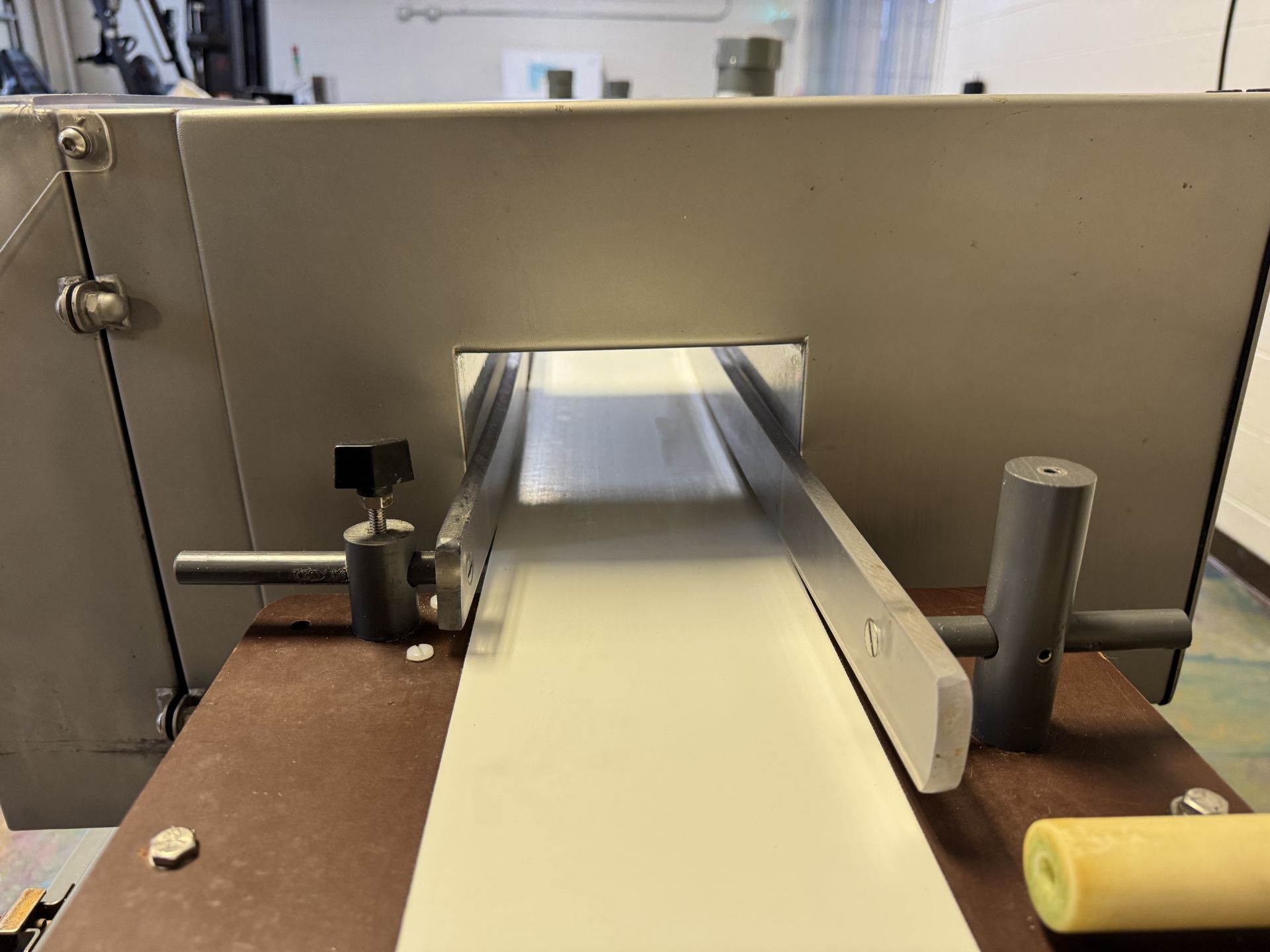 LOMA Systems Metal Detector Conveyor, model IQ2, 6"w x 4"h aperture, 47 ...