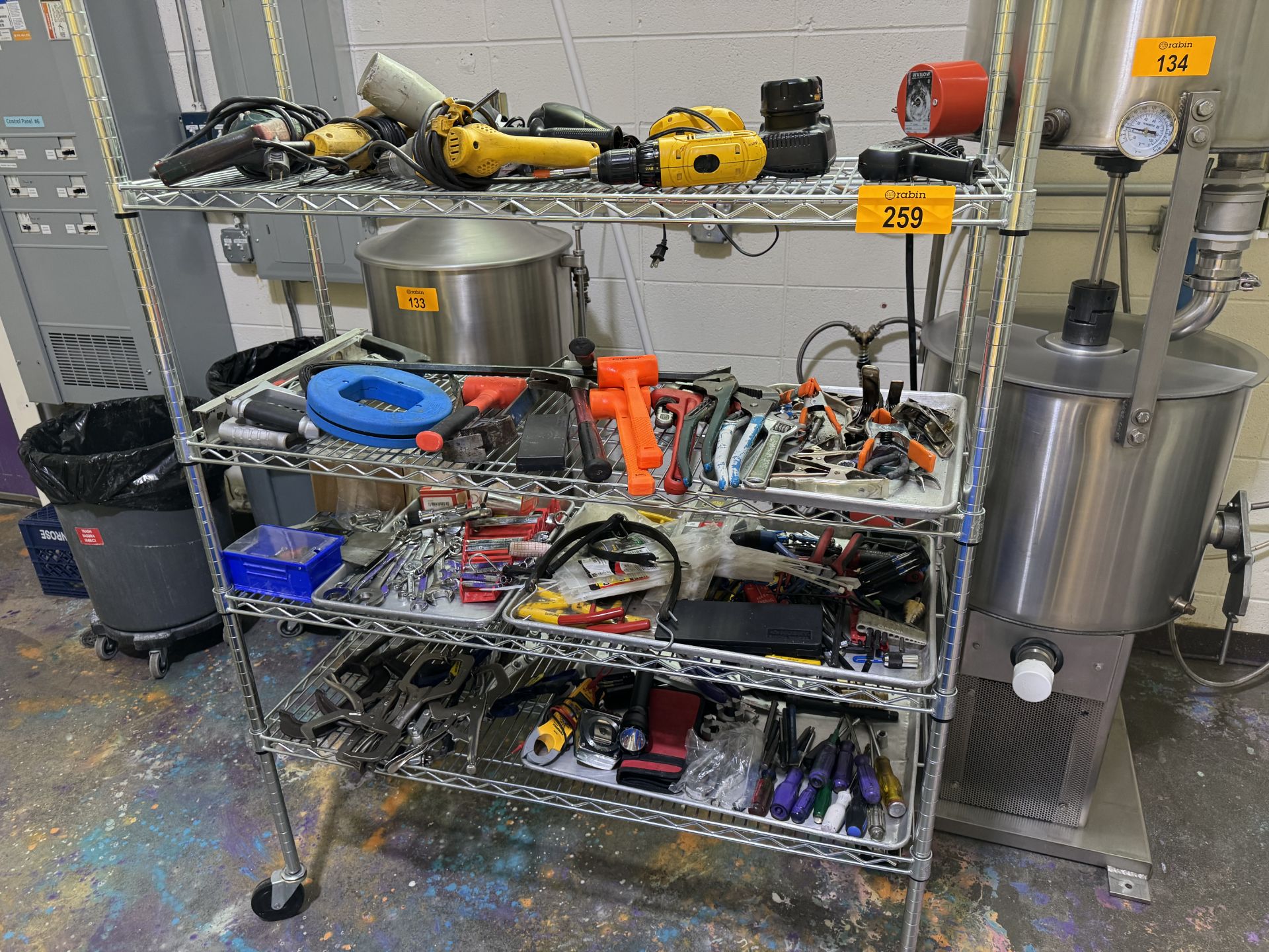 [LOT] of Assorted Power and Hand Tools, consisting of various DeWalt ...