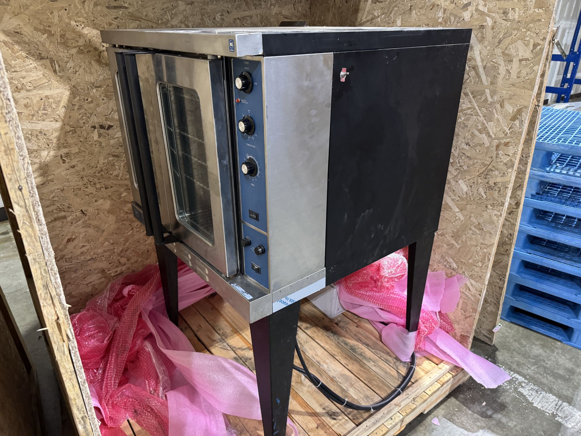Duke Mfg Full Size Electric Convection Oven, model E101-EV, s/n 0. ...