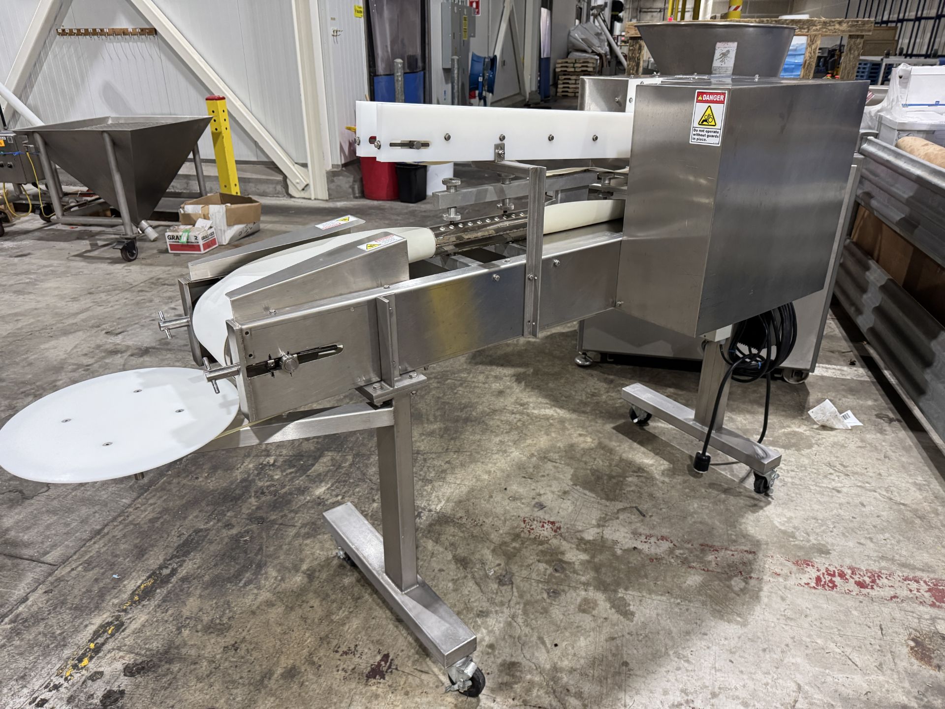 BakTek Bagel Forming Machine, consisting of (2) forming dies, AC Tech ...