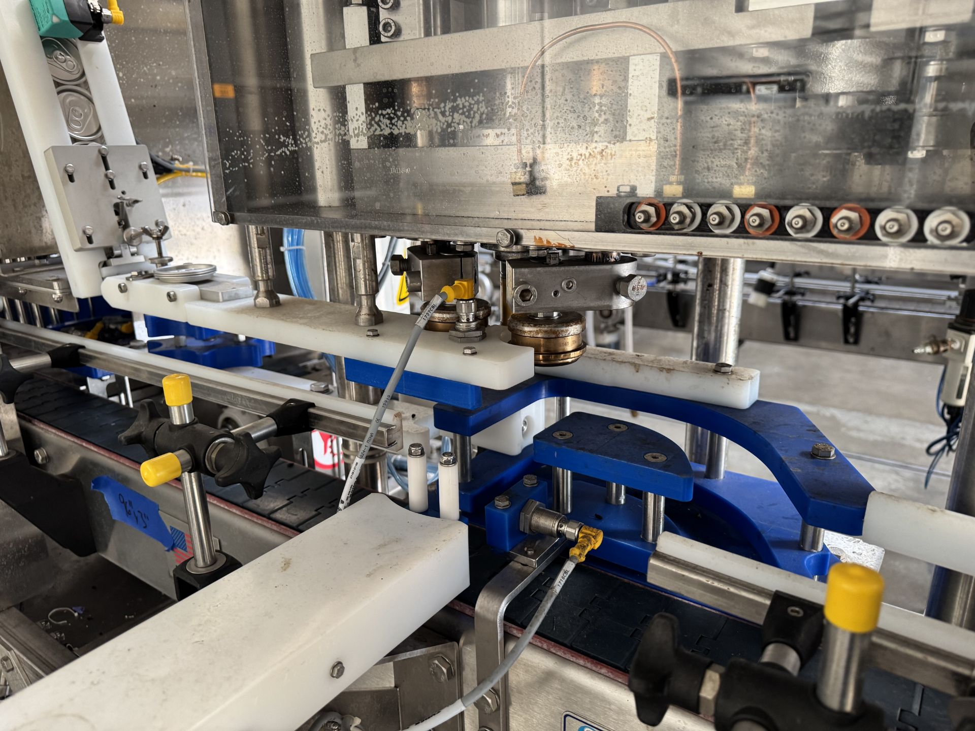 Pneumatic Scale / Angelus Can Filler/Seamer, model CB50F, s/n 13882 ...