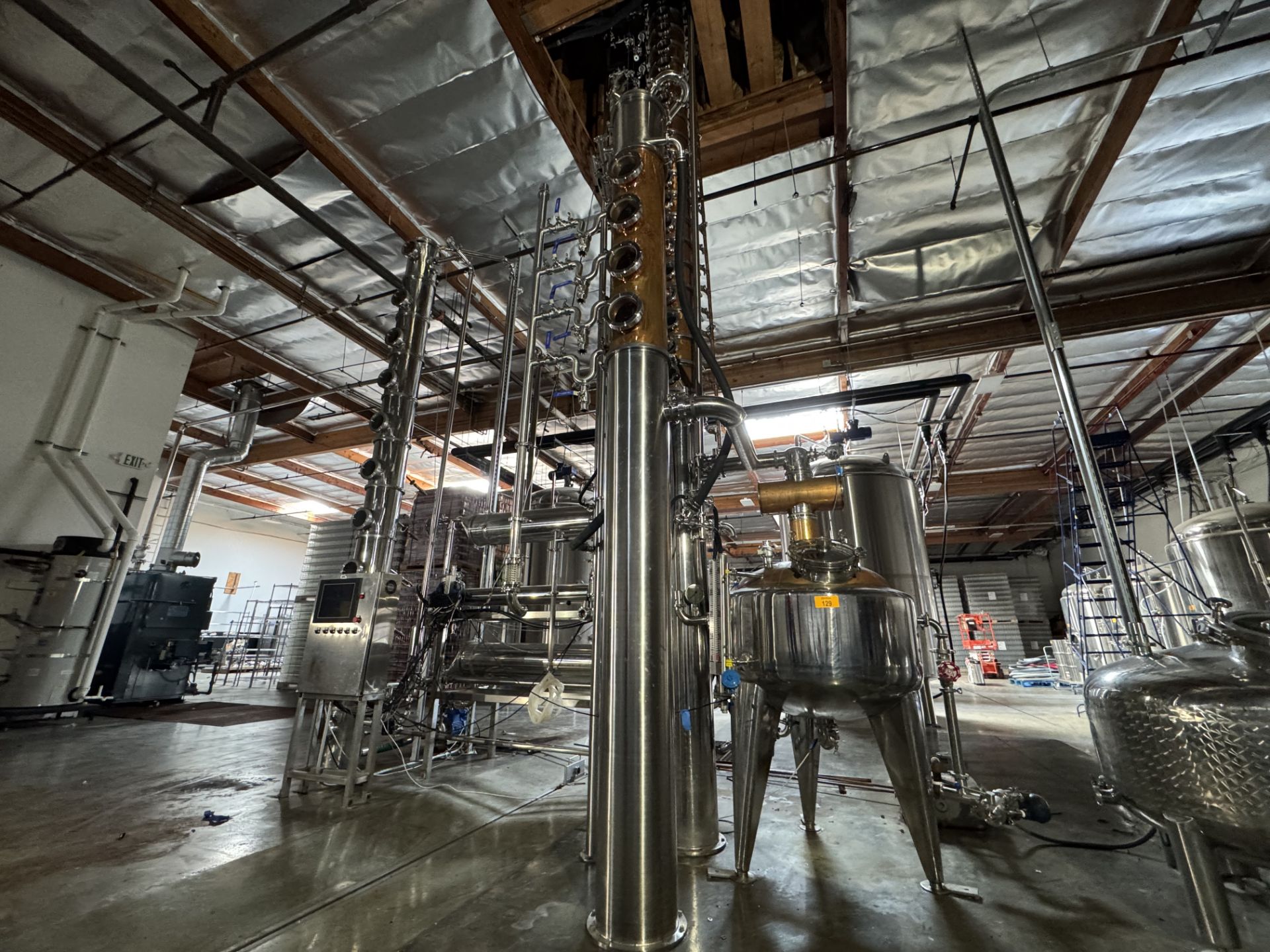 Still Dragon Distillation System, continuum, w/ stripping tower and (2 ...