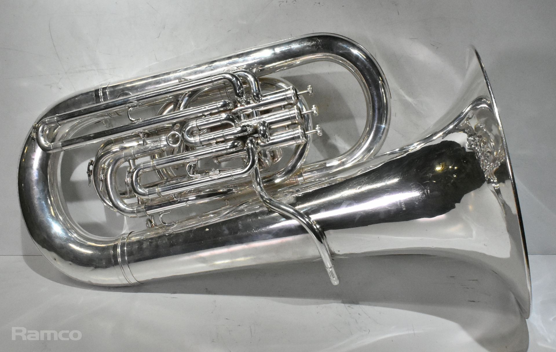 Besson Sovereign BE982 tuba in hard storage case - Serial No: 09300453
