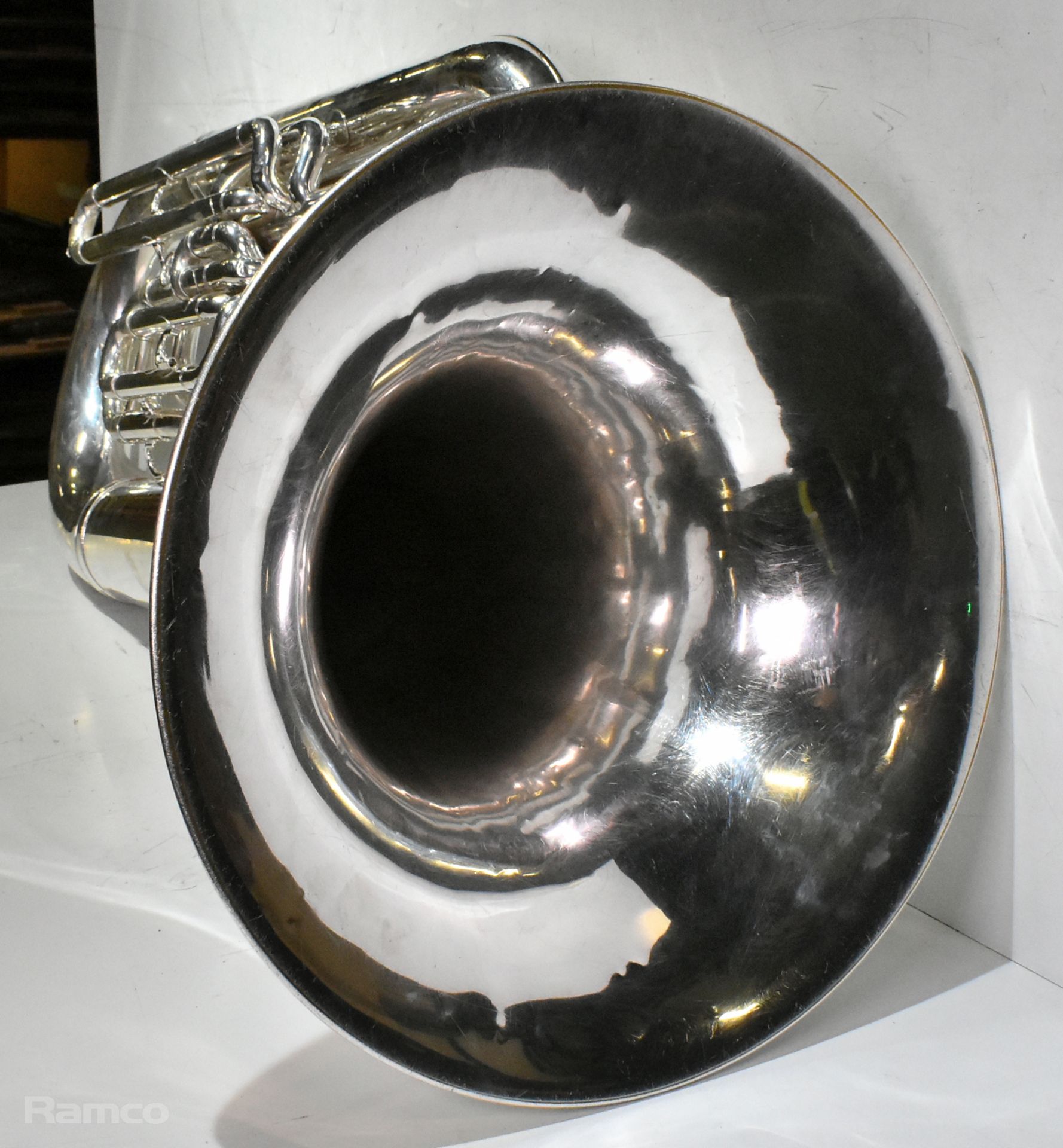 Besson Sovereign BE982 tuba in hard storage case - Serial No: 09300453