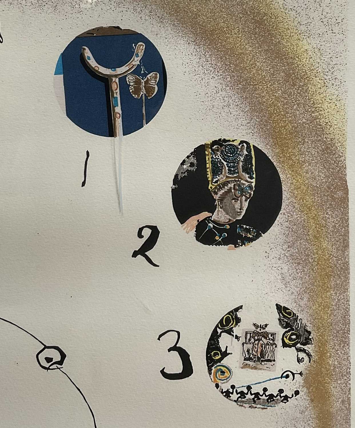 Salvador Dali lithograph - Time and Space, bears signature and numbered ...