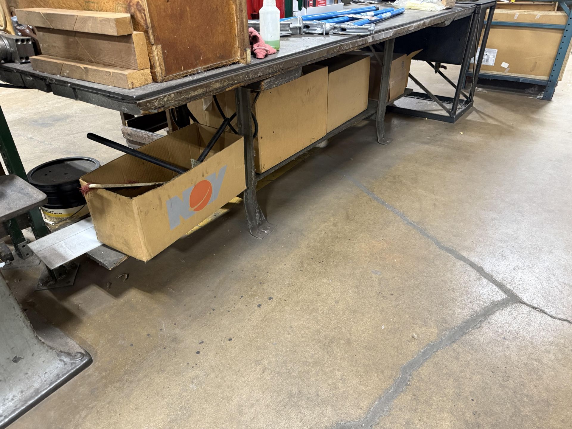 Shipping & Receiving Tables - Paper Glue Machine - Pelouze Parts Scale ...
