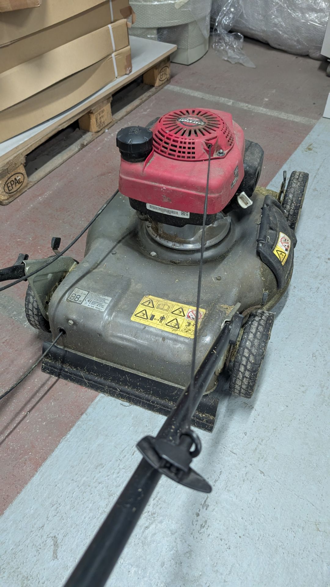 Honda HRS 536C Petrol Lawn Mower. Please note, all lots in this lot ...