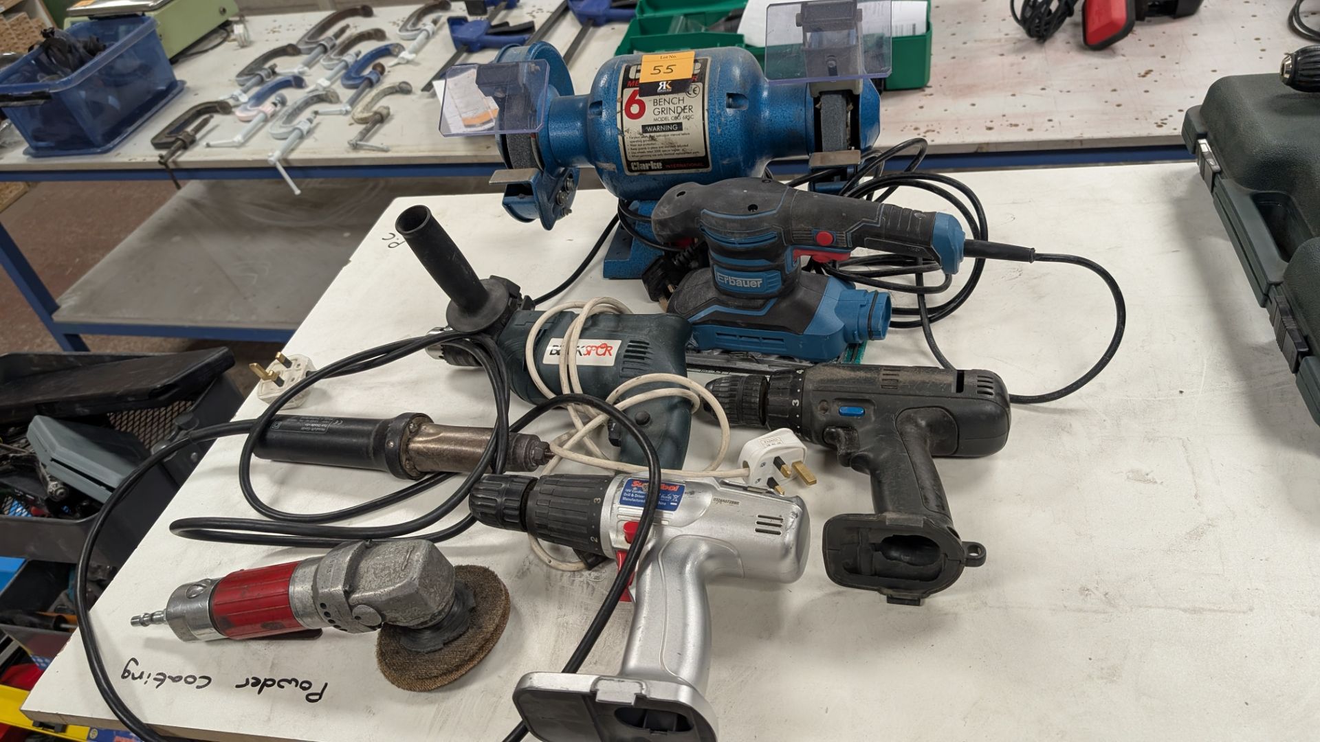Large Quantity of Hand Power Tools. This lot comprises Clarke Bench ...