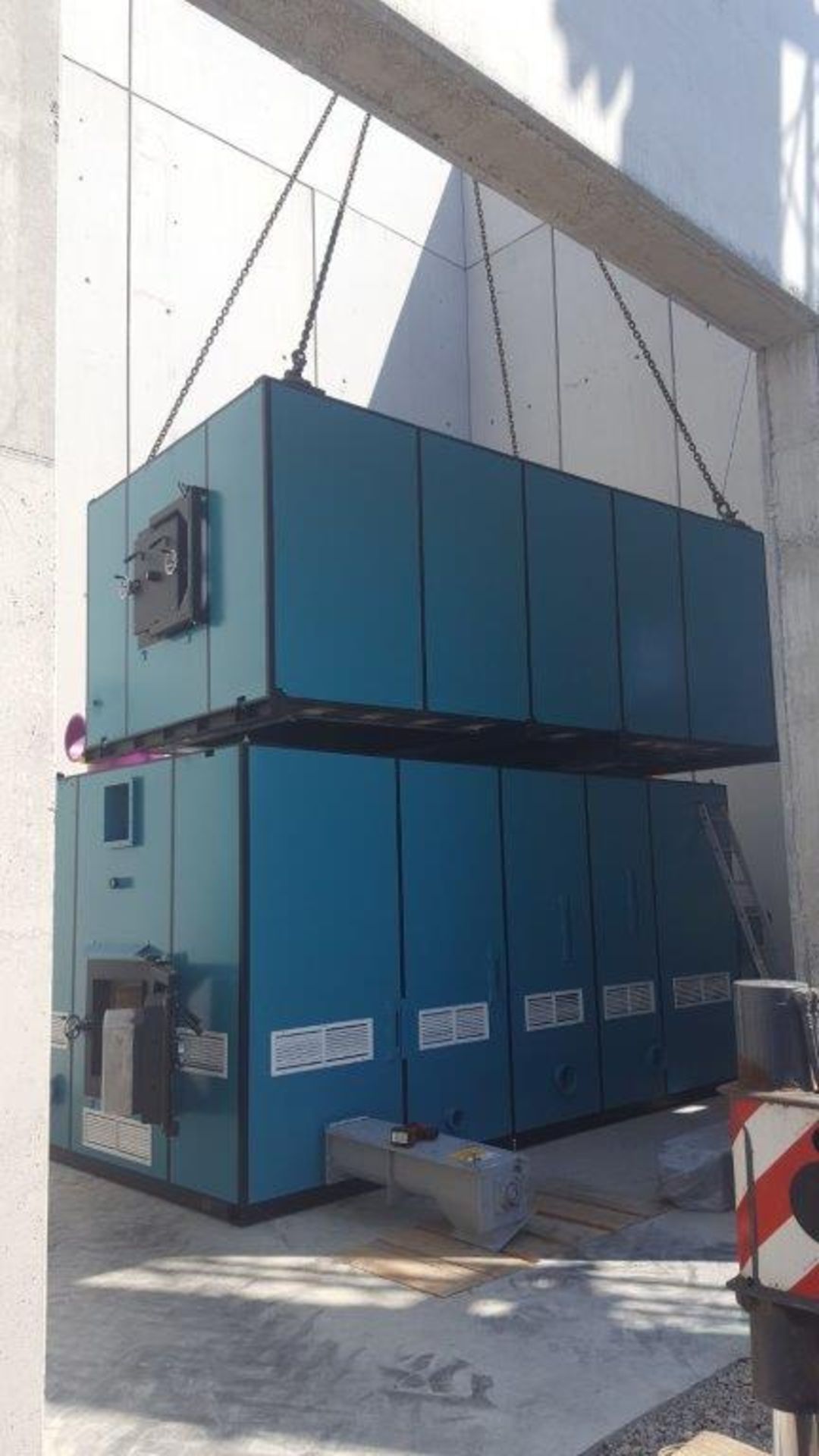 Furnace - Polytechnik step grate furnace with up to 4MW thermal output ...