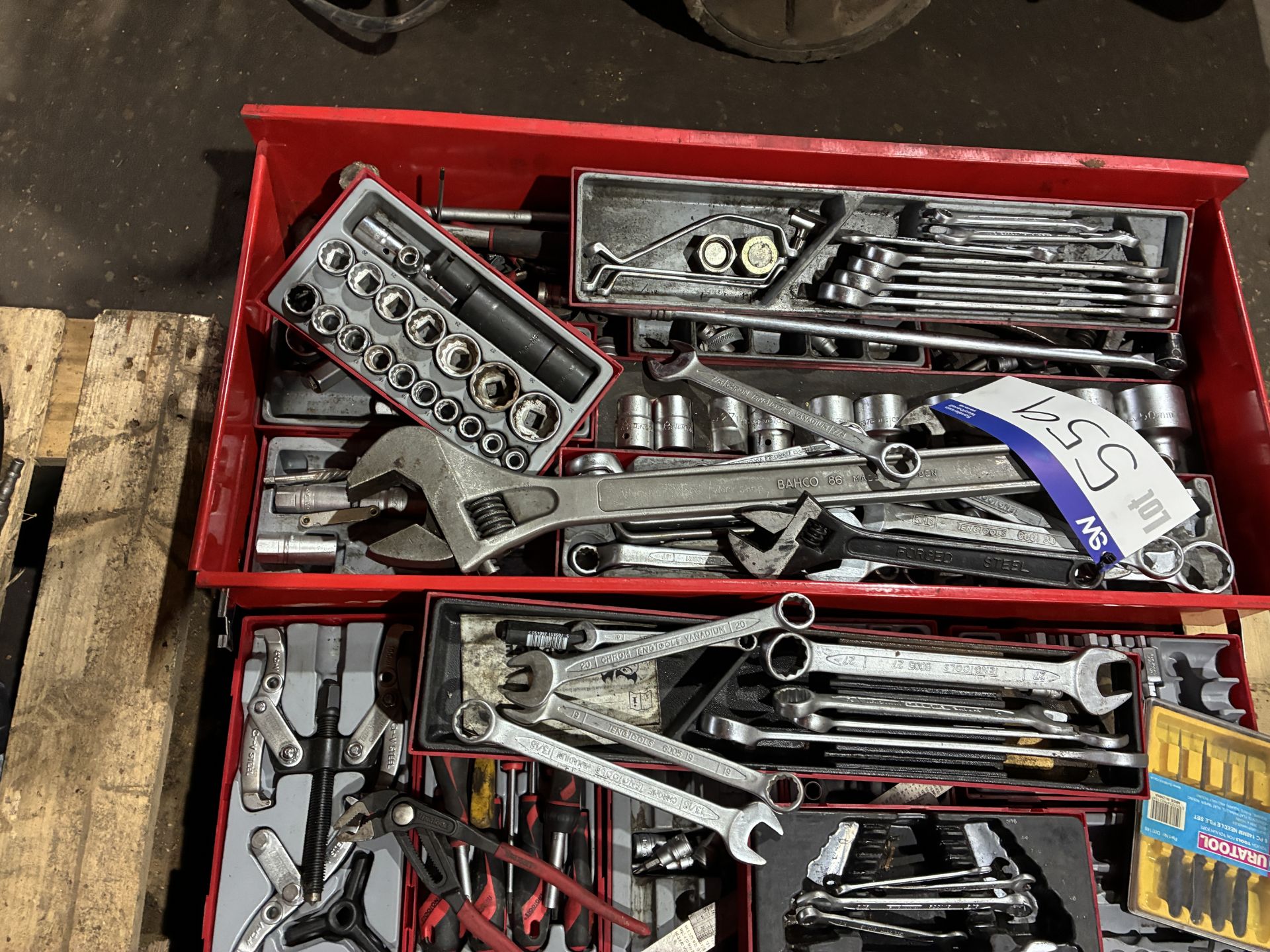 Large Quantity of TengTools Hand Tools (metalwork workshop) Please read ...