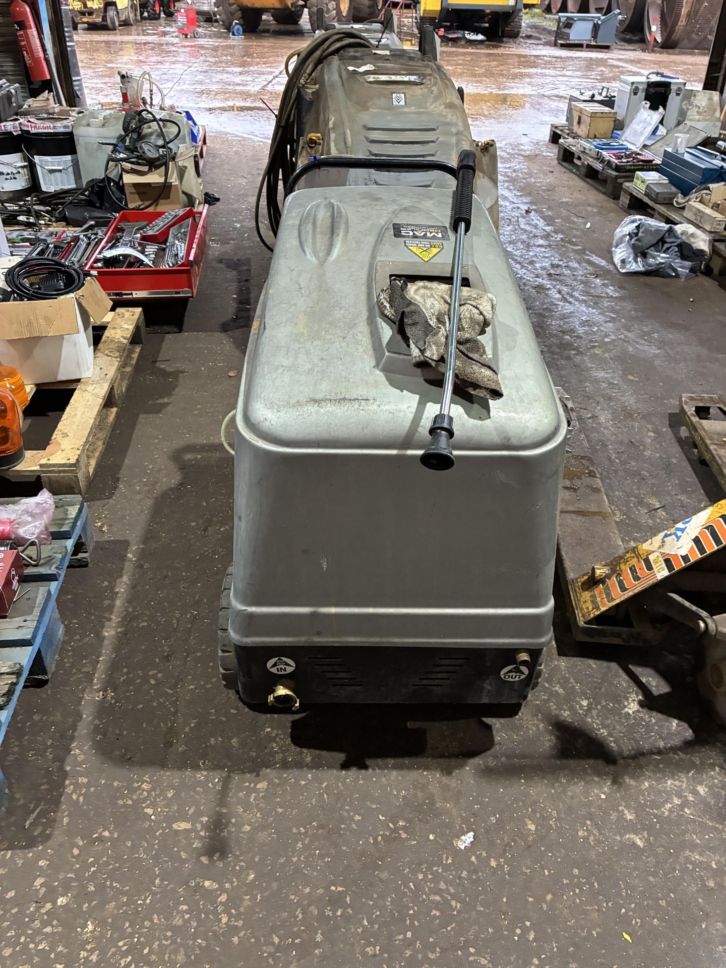 Mac International Avant Diesel Pressure Washer, serial no. 211630, year ...