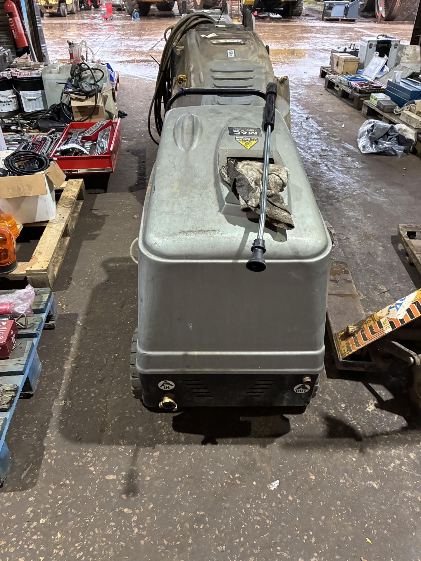 Mac International Avant Diesel Pressure Washer, serial no. 211630, year ...