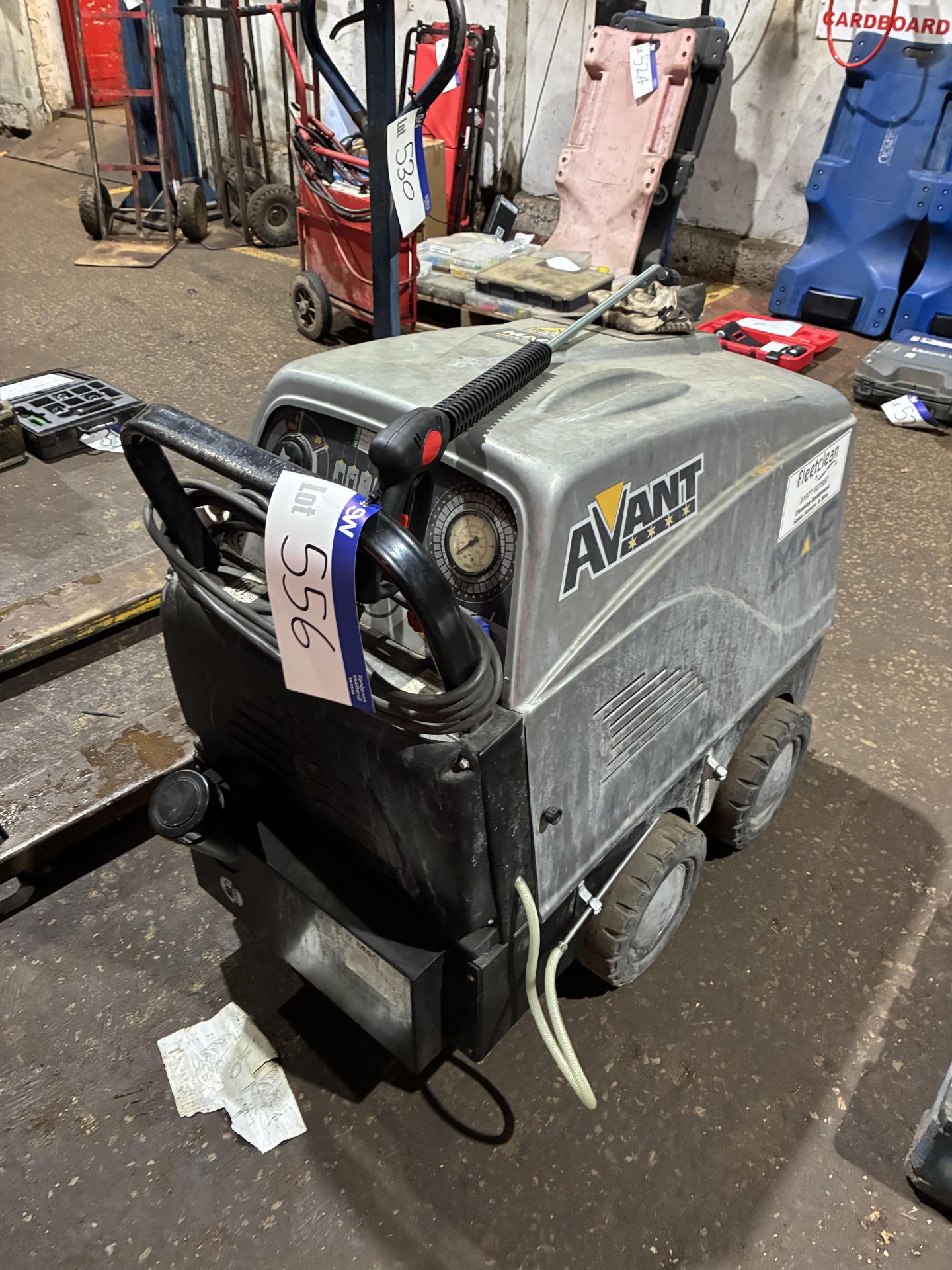 Mac International Avant Diesel Pressure Washer, serial no. 211630, year ...