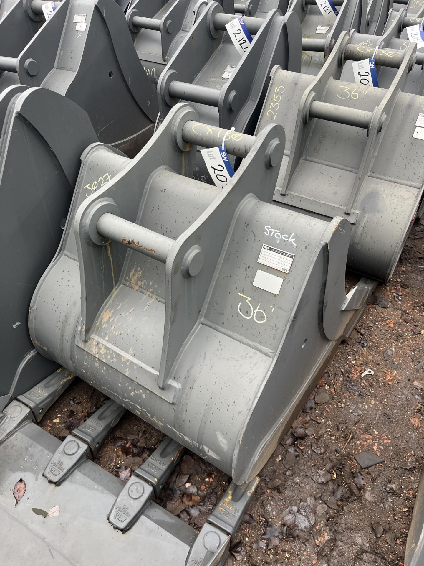 Miller U8 Universal Spec HD 36" 65mm pin Excavator Bucket, serial no ...