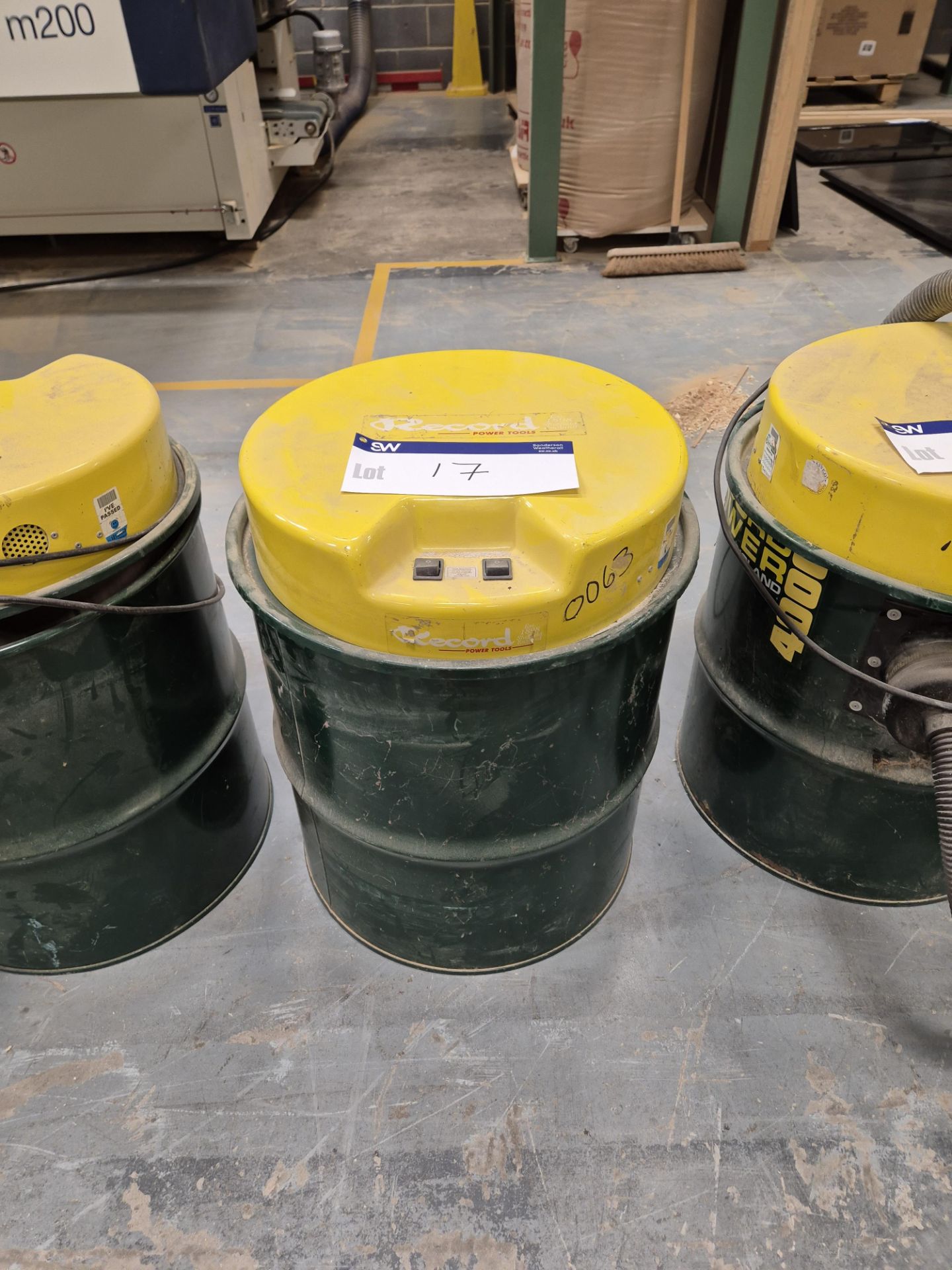 Record Power DX4000 Dust Vacuum, serial no. 000823, 80 litres cap ...