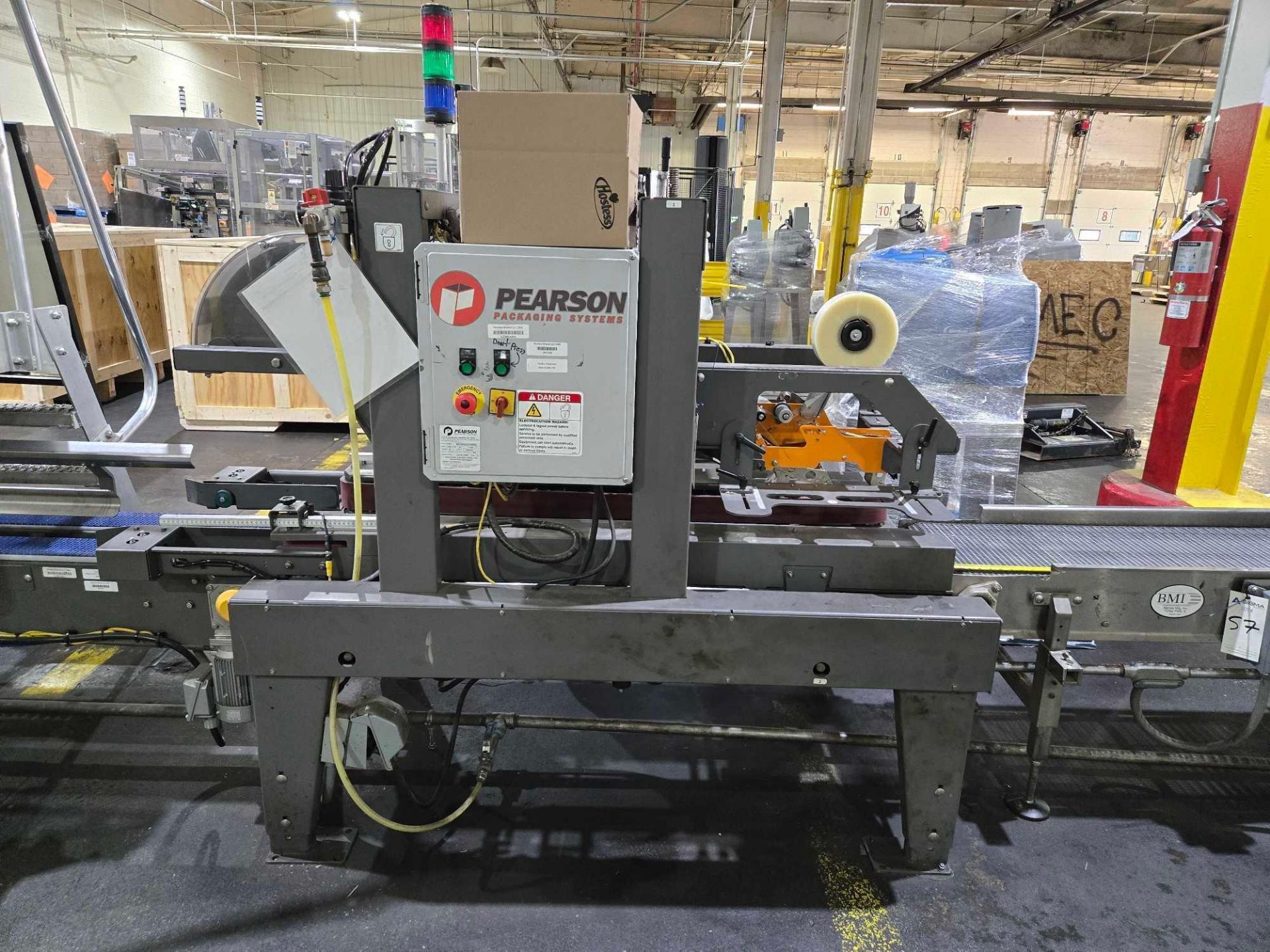 Used Pearson Packaging Systems Automatic Case Sealer Taper with: Serial ...