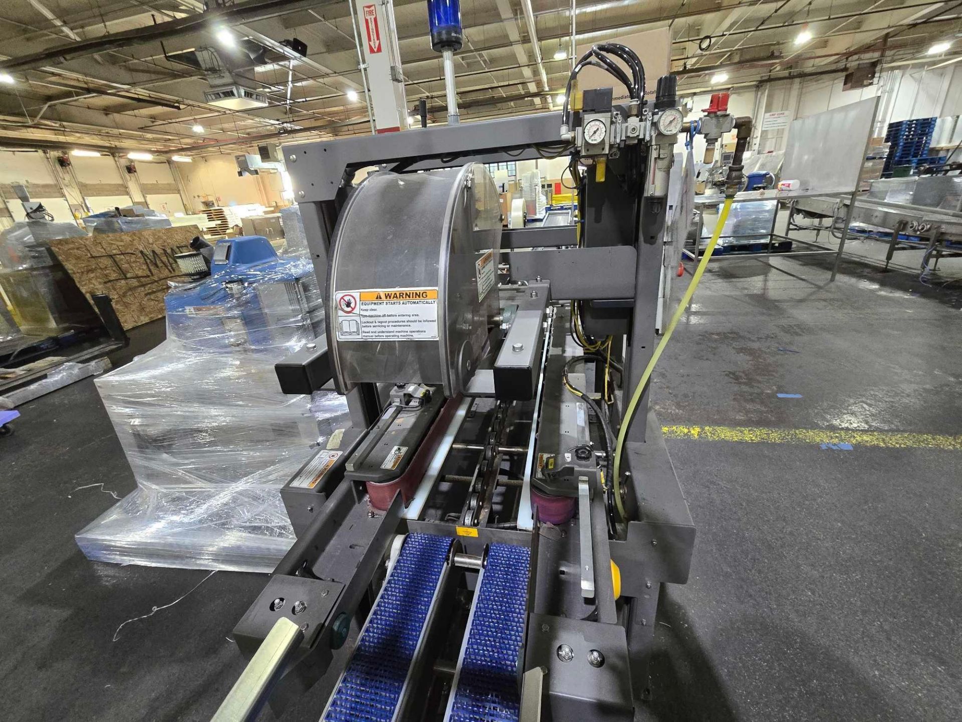 Used Pearson Packaging Systems Automatic Case Sealer Taper with: Serial ...