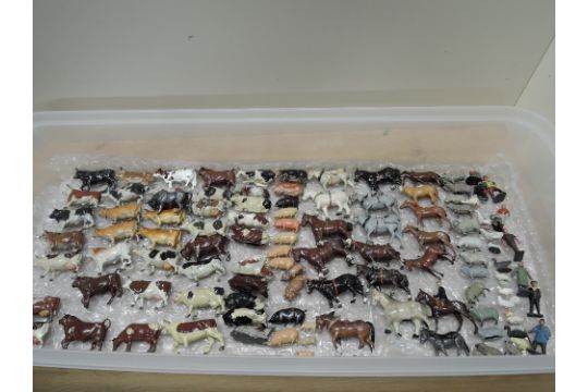 Britains and similar Lead Farm Animals and Figures, Cows, Horses, Pigs ...