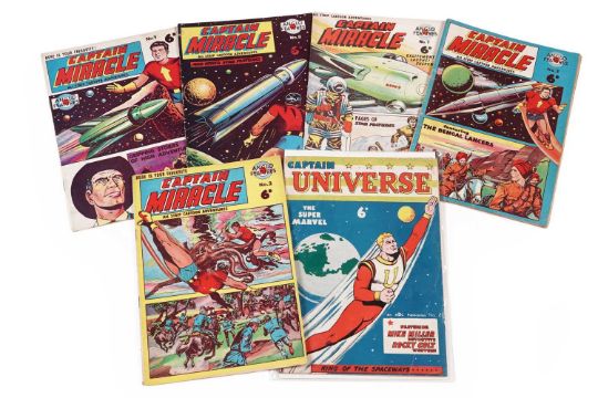 Captain Universe No. 2 by ABC Publications; and Captain Miracle No’s. 2 ...