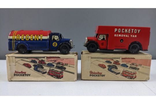 Two boxed Brimtoy Pocketoy cars to include 9/506 and 508Location:If ...