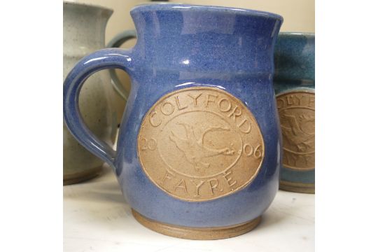 A pair of late 20th century Flagons, H 38 cm, together with a ...