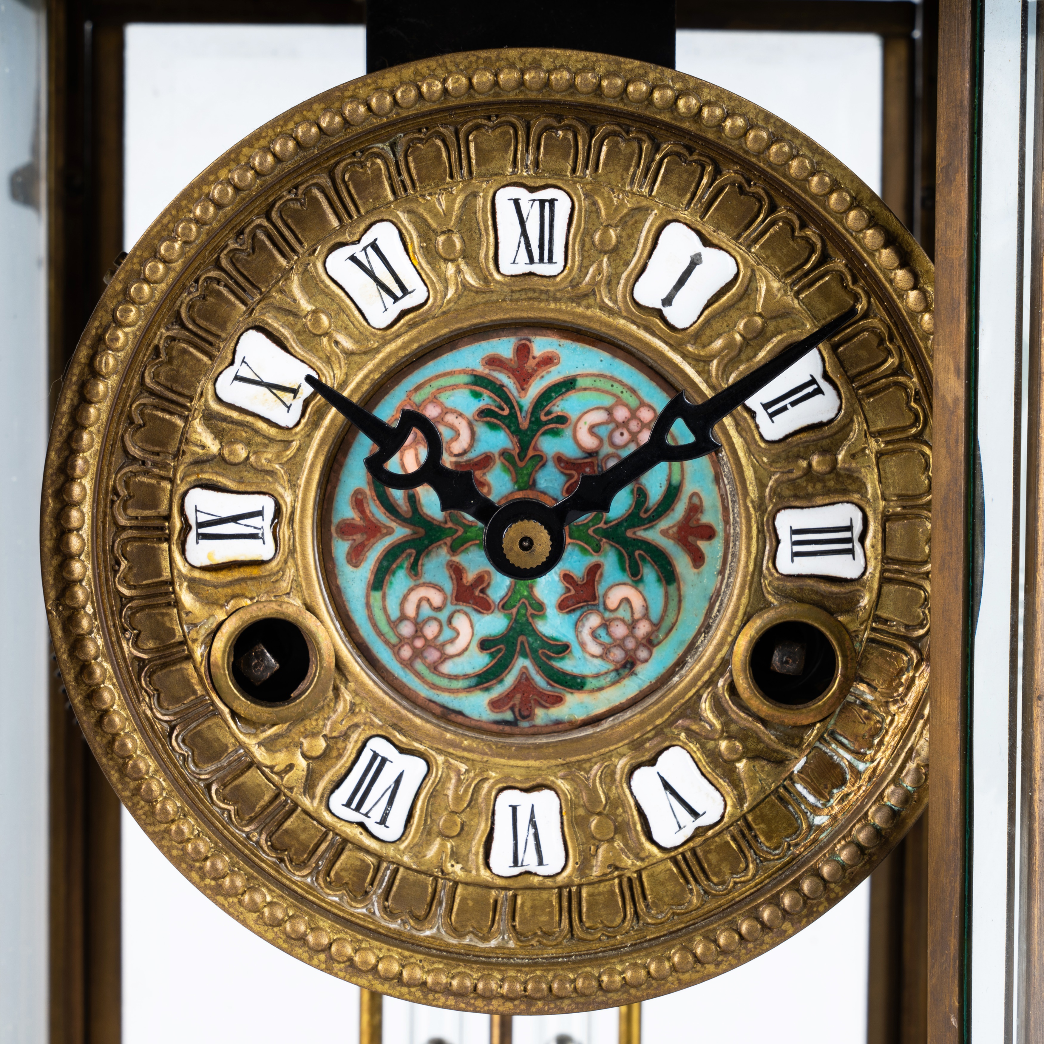 A late 19th Century French ormolu mantle clock circa 1889 The four ...
