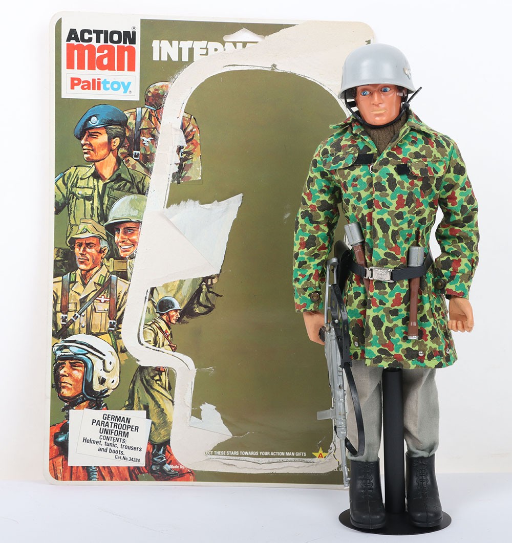 Vintage Palitoy Action Man German Paratrooper Uniform Internationals ...