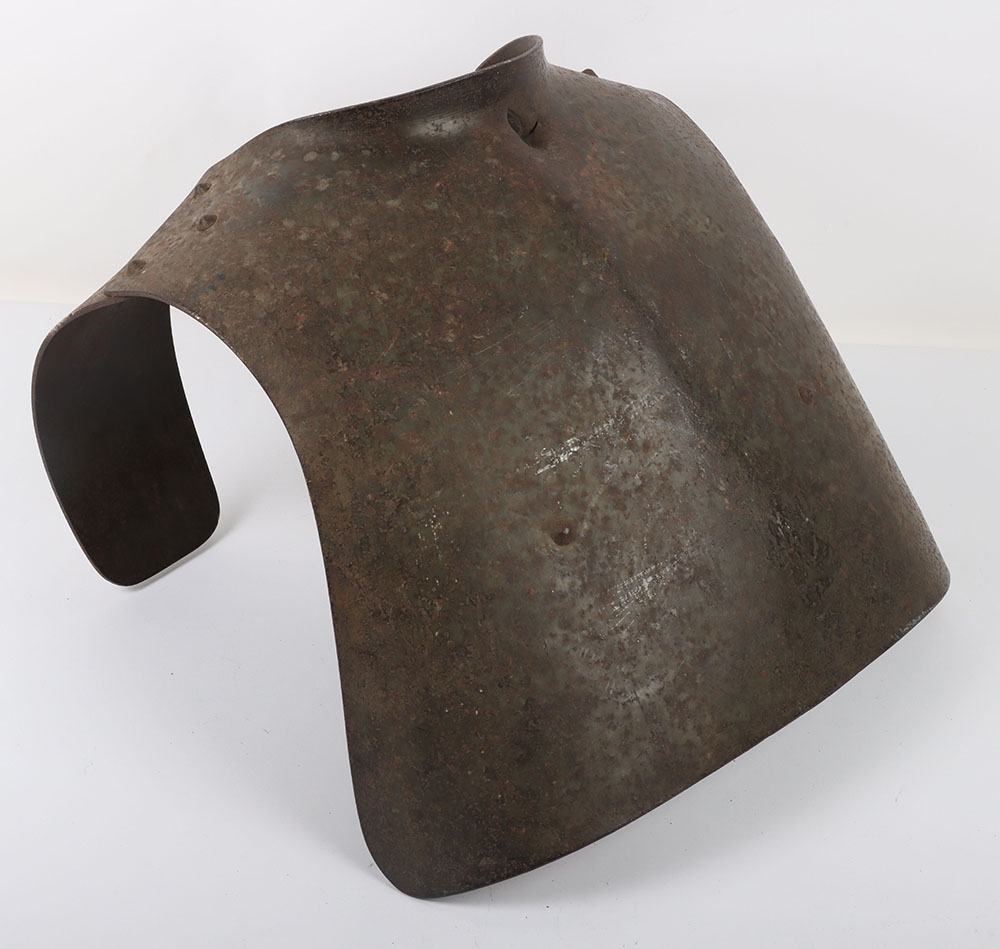 WW1 German Battle Damaged Trench Body Armour (Sappenpanzer), fine ...